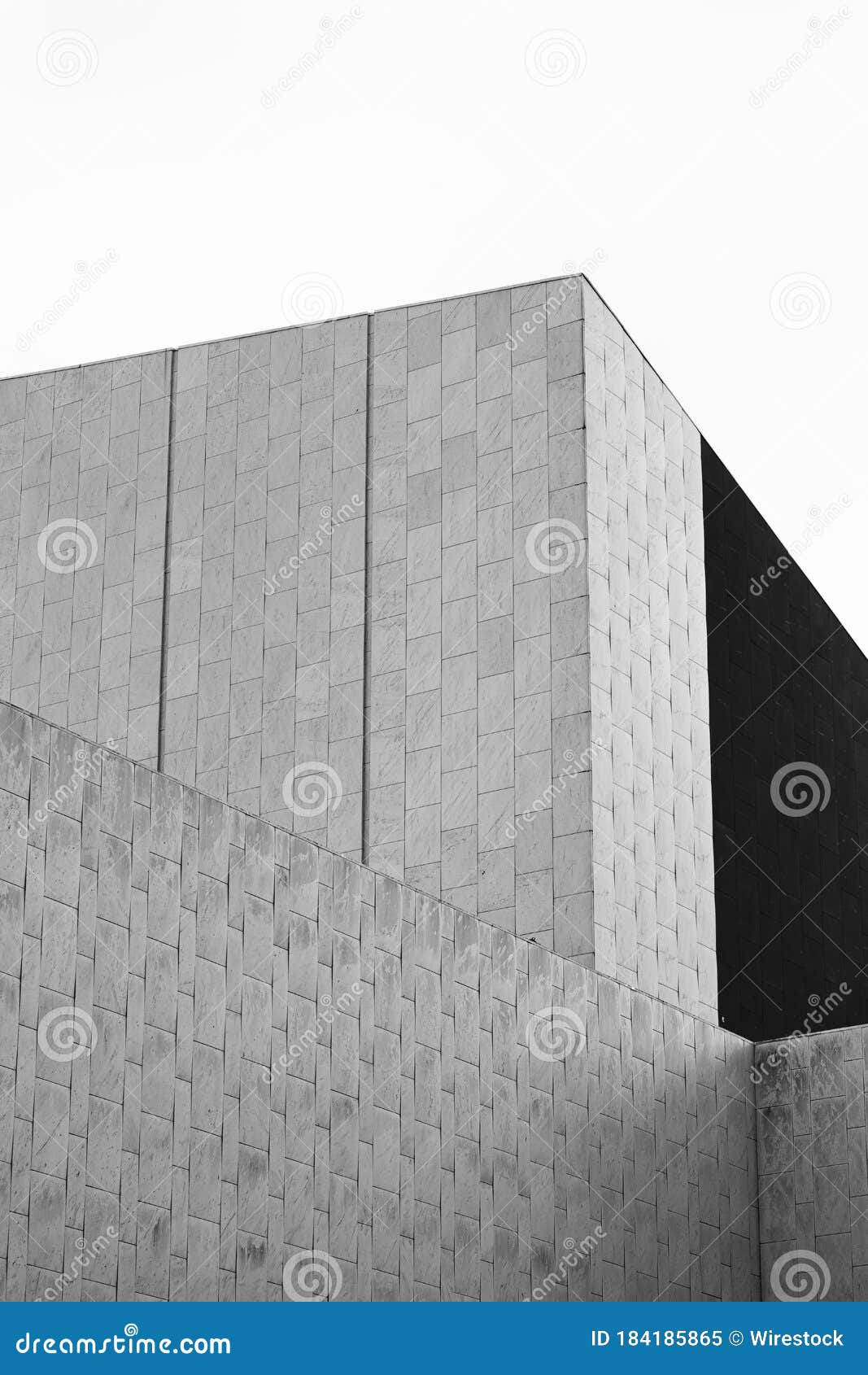 Architecture Background Black Blocks Brick Building Business City ...