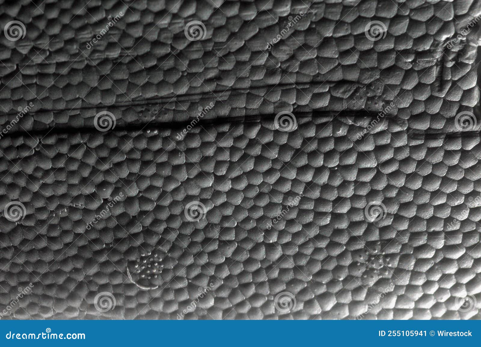 Grayscale Shot of Polystyrene Foam Texture - Perfect for Backgrounds ...