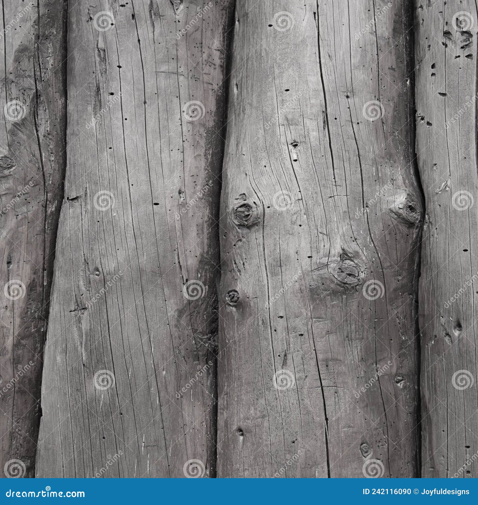 Grayscale Wood Background Vertical Logs Stock Photo - Image of texture ...