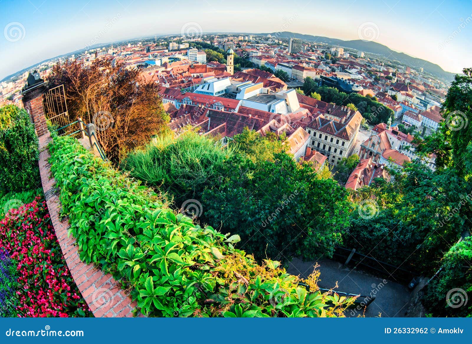 Graz stock photo. Image of outdoors, graz, buildings - 26332962