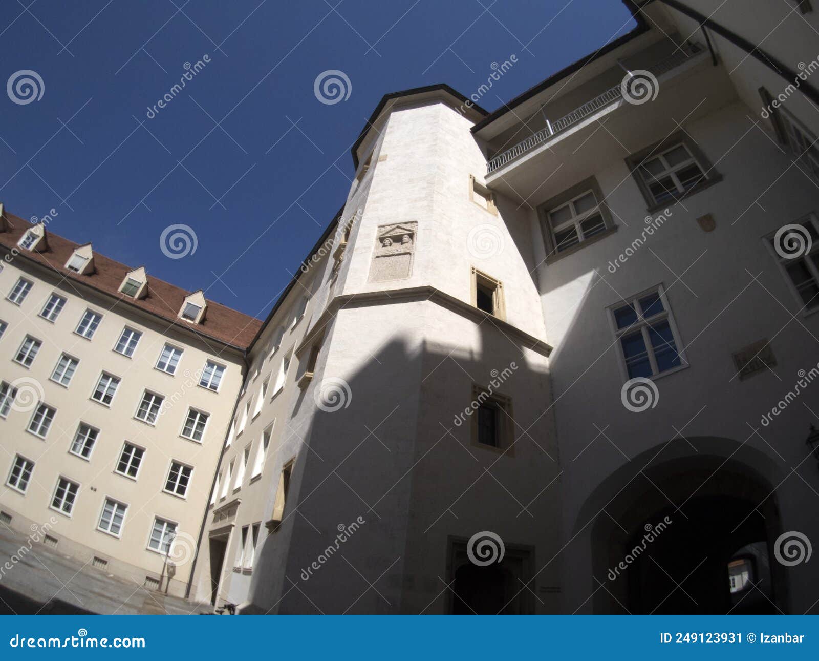 Graz Austria Burg Historical Building Stock Image - Image of castle ...