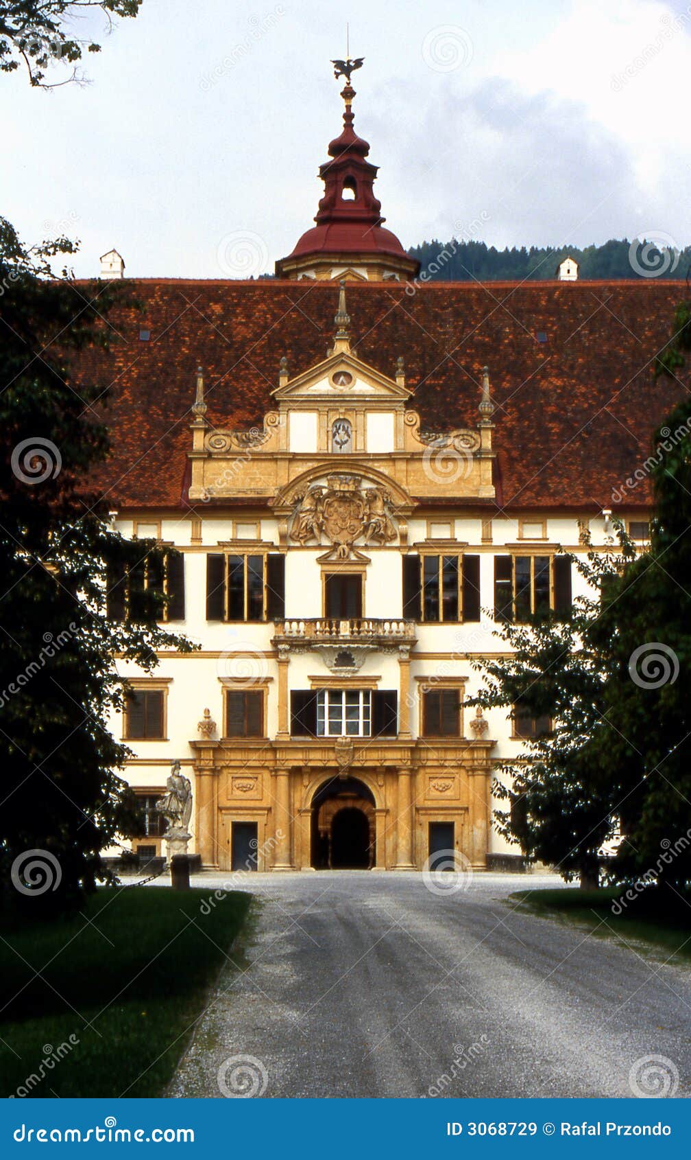 Graz - castle Eggenberg stock image. Image of building - 3068729