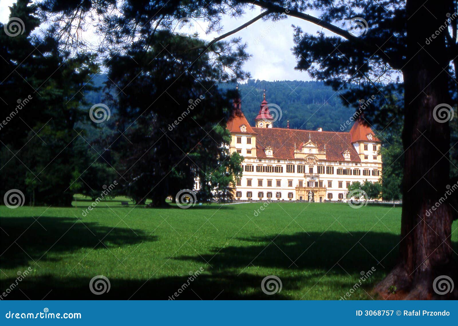 Graz - castle Eggenberg stock image. Image of baroque - 3068757