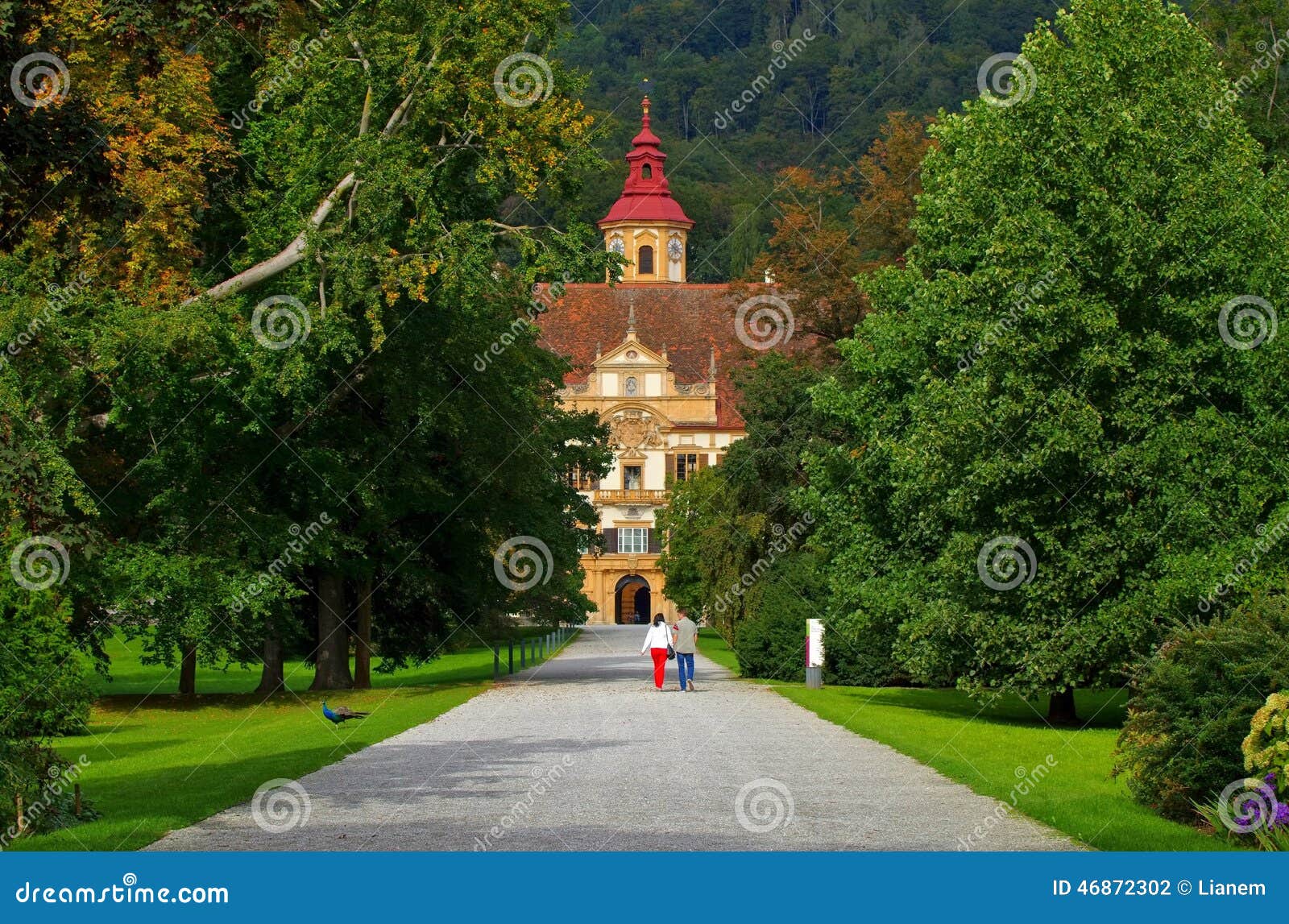 Graz Eggenberg Palace stock photo. Image of house, graz - 46872302