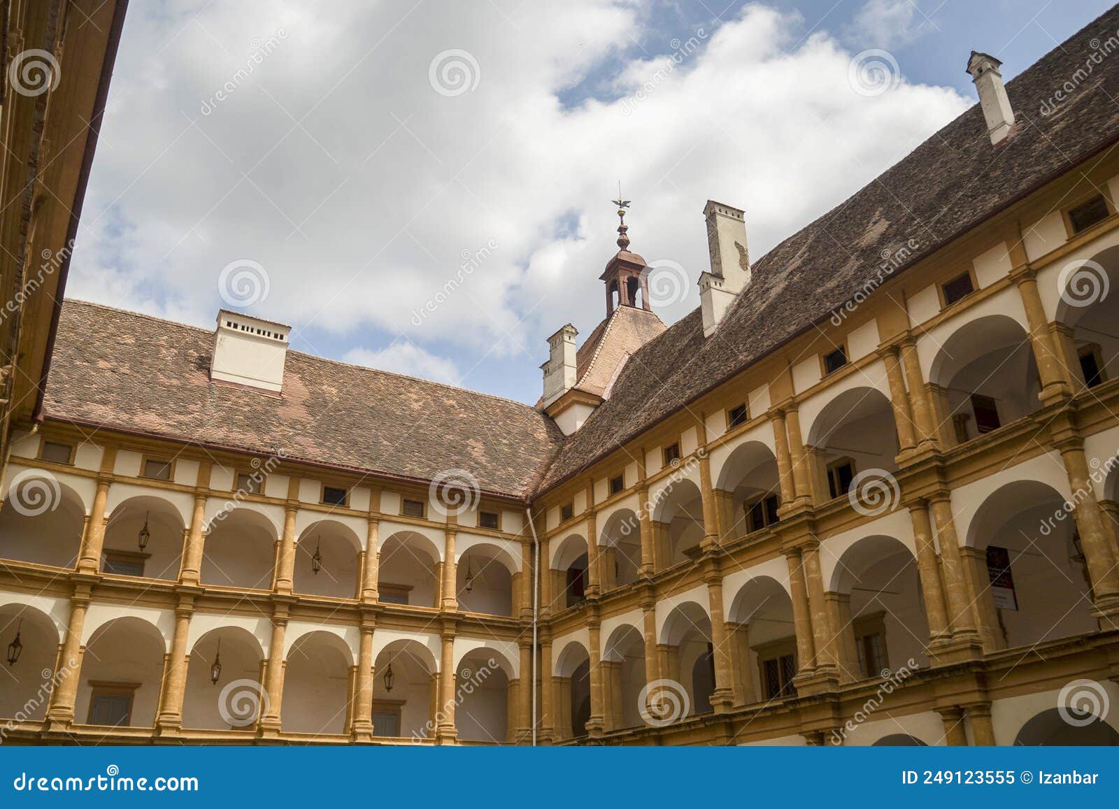Graz Historical Eggenberg Castle View Stock Image - Image of landscape ...