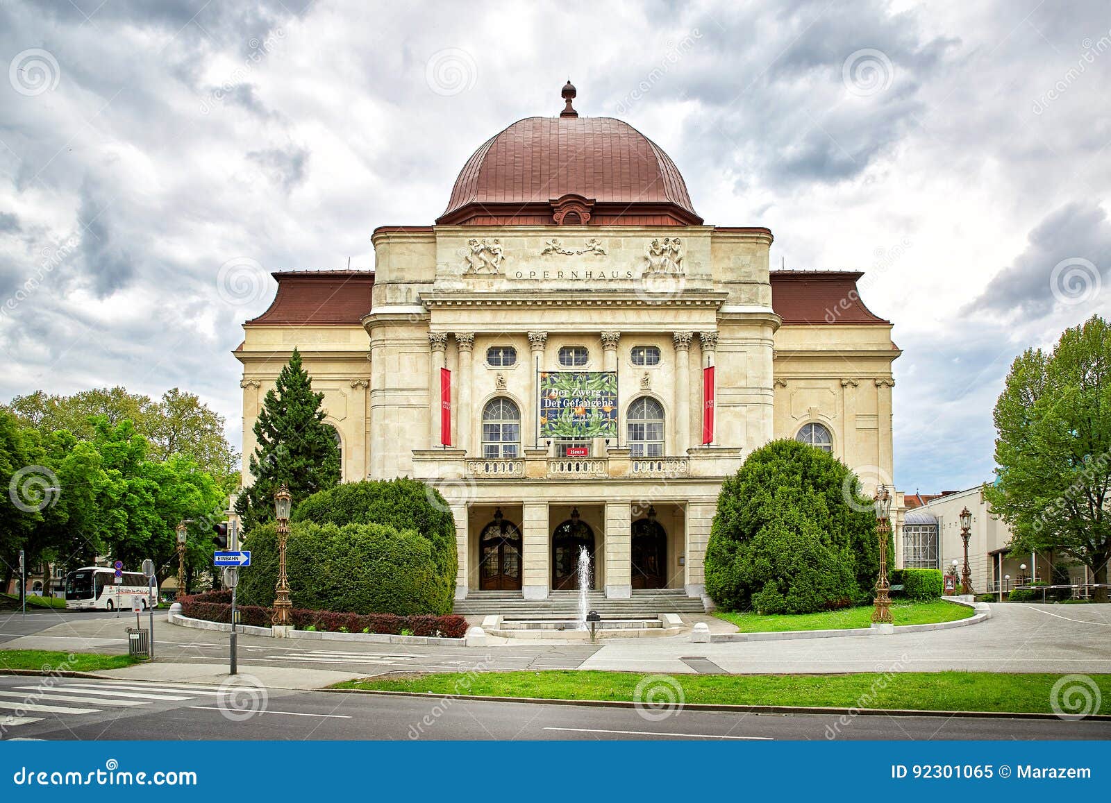Graz Opera, Austria, Europe Editorial Image - Image of culture, tourism ...