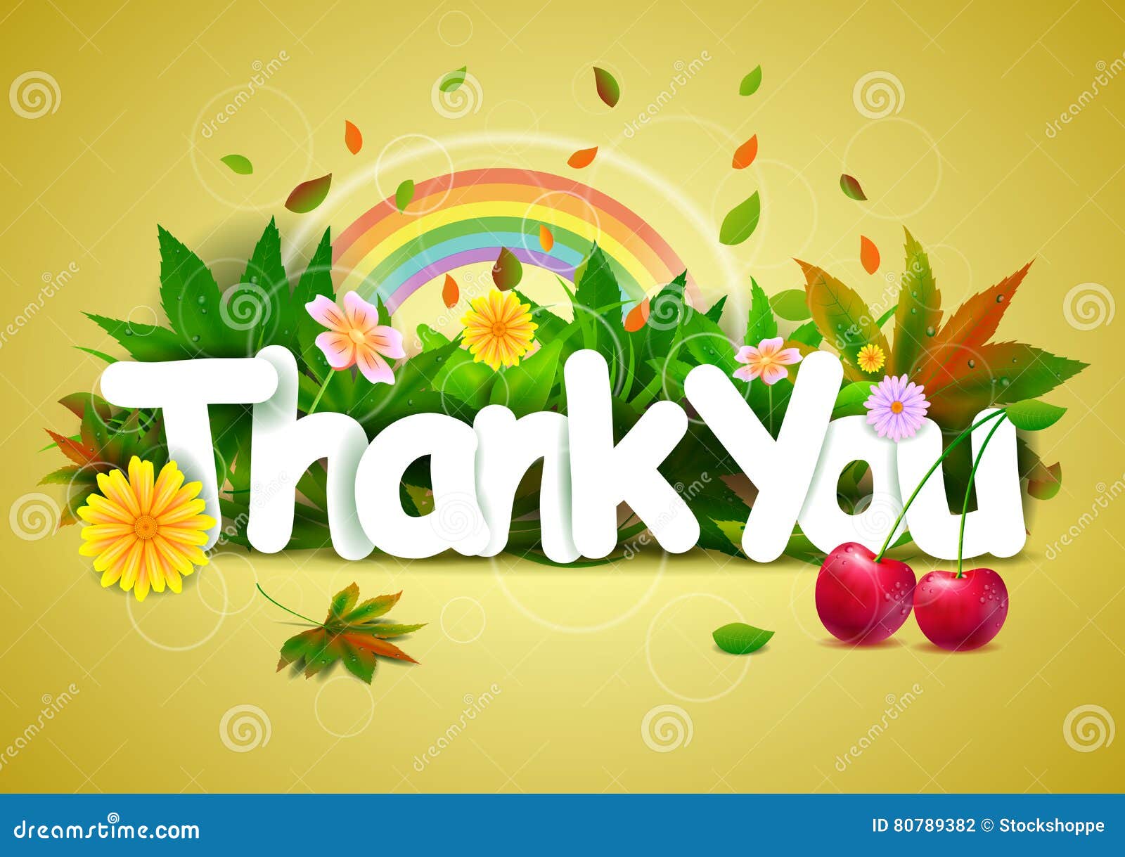 Grazie wallpaper il fondo illustrazione vettoriale. Illustrazione di ...