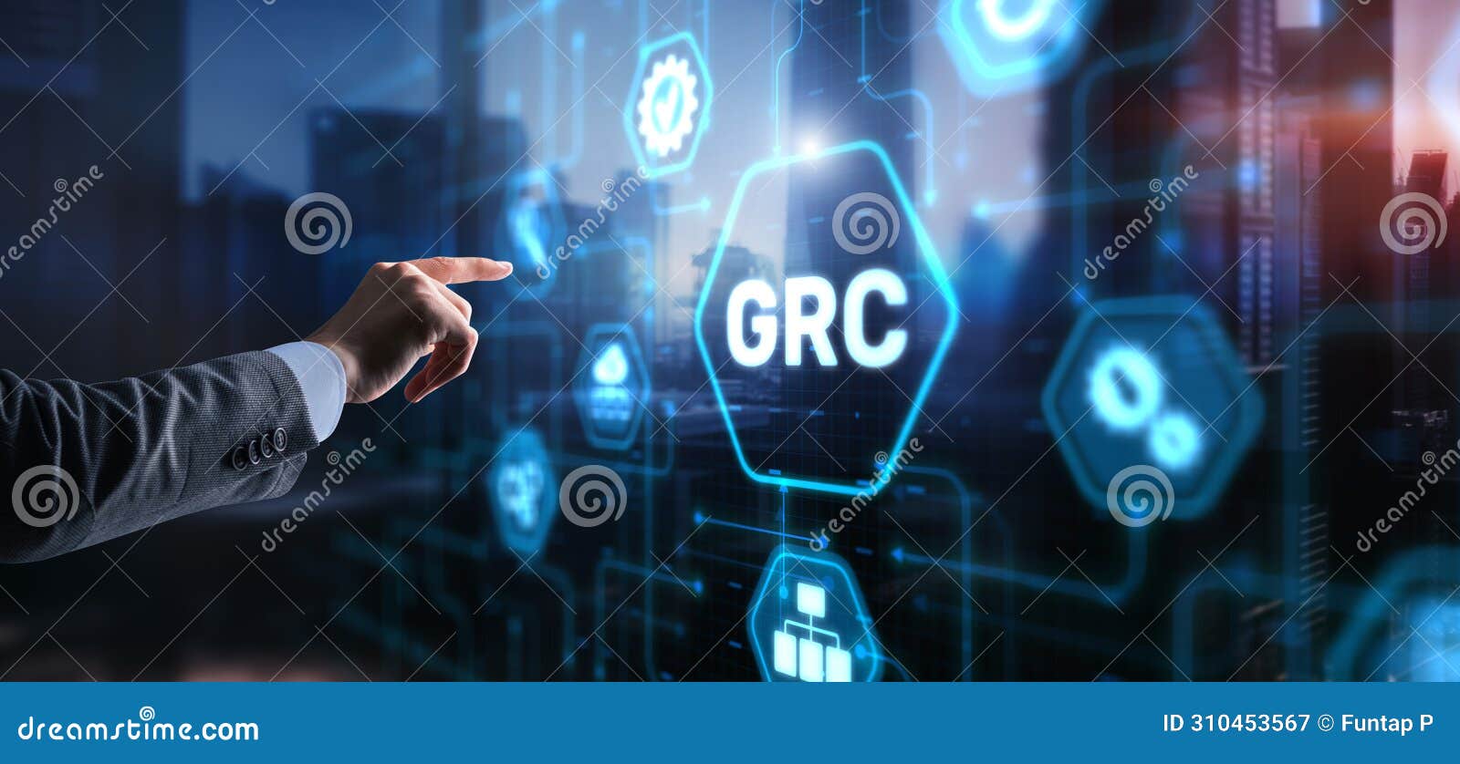 GRC Governance Risk and Compliance Concept Stock Image - Image of ...