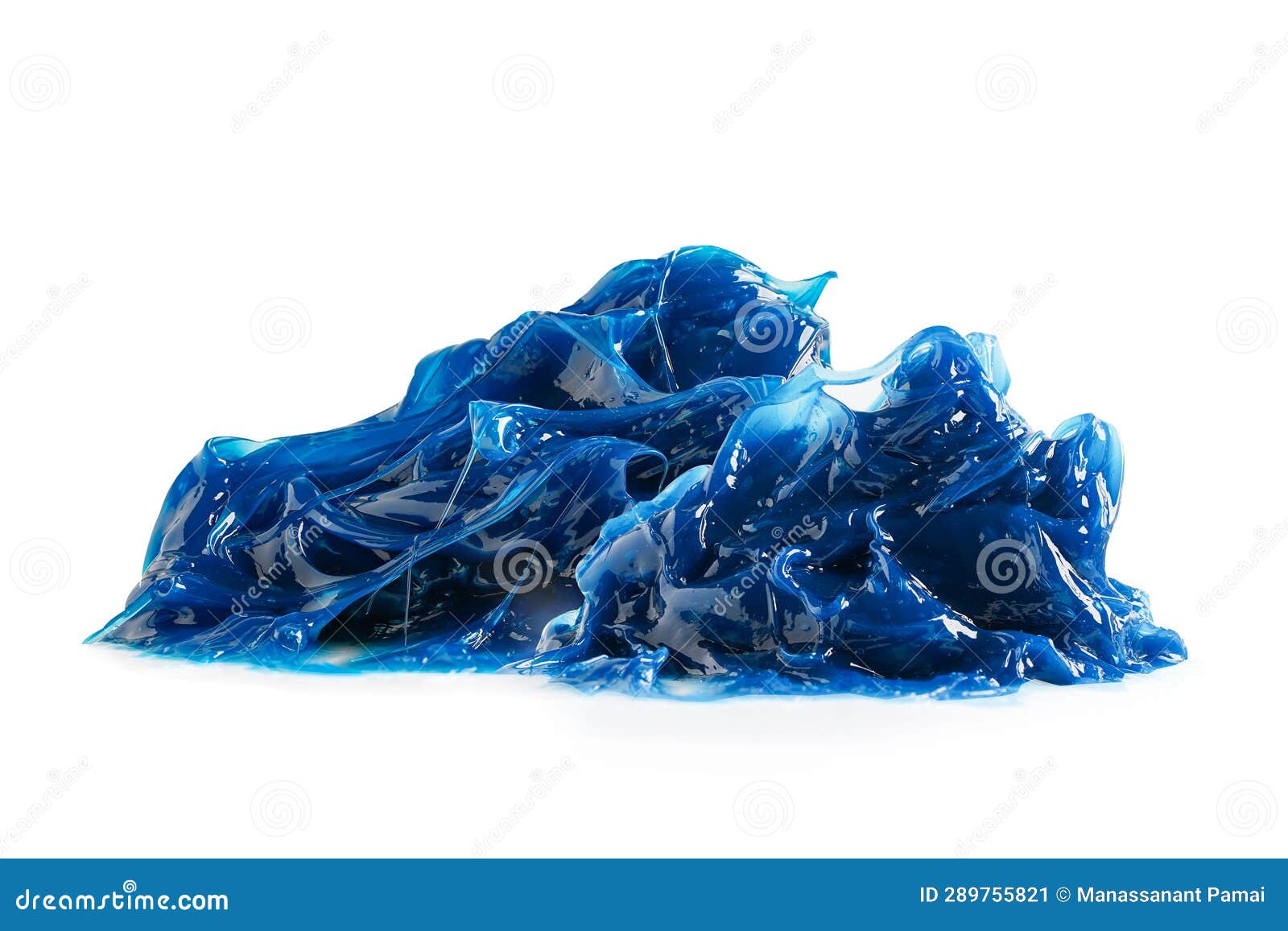 Grease, Blue Premium Quality Synthetic Lithium Complex Grease Isolated ...