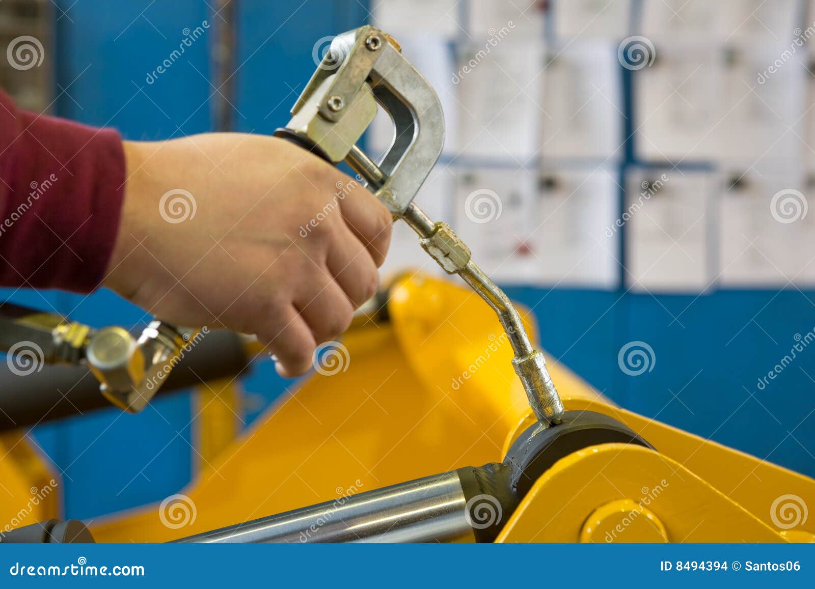 Greasing stock photo. Image of lubricant, labor, lubricate - 8494394