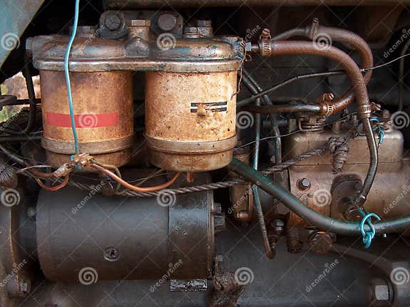 Greasy Engine stock photo. Image of dirty, machinery, motor - 8366678