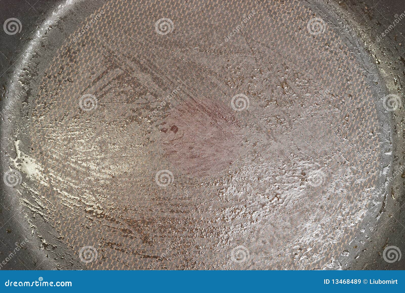 Greasy frying pan stock image. Image of repellent, coating - 13468489