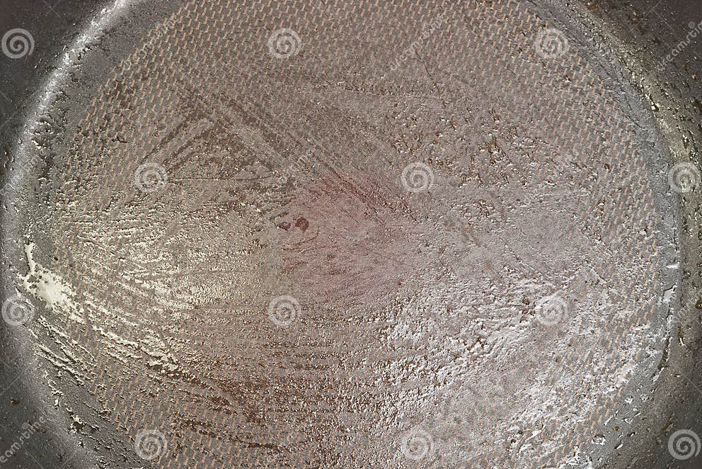 Greasy frying pan stock image. Image of repellent, coating - 13468489
