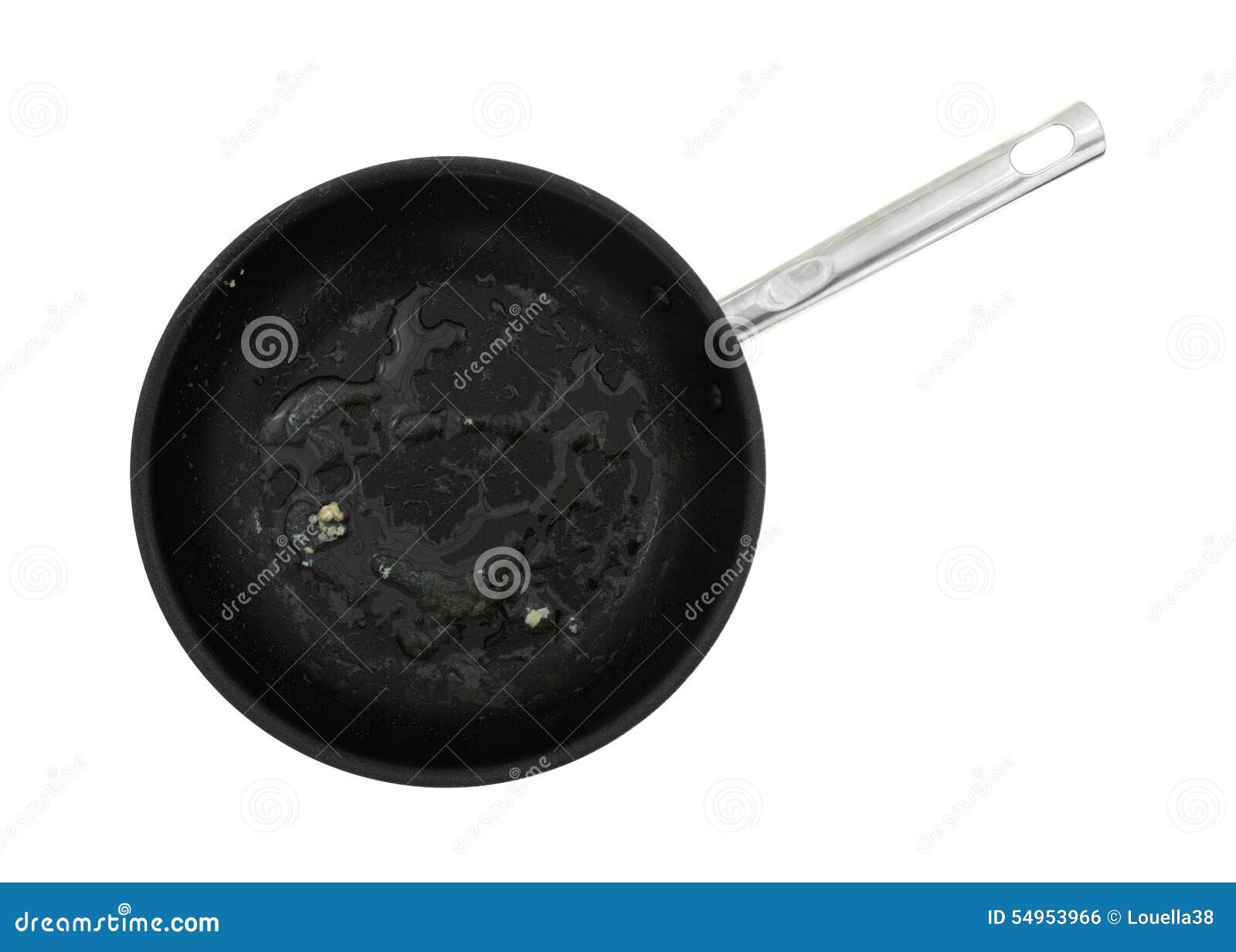 Greasy Pan Top View stock photo. Image of utensil, unhealthy - 54953966
