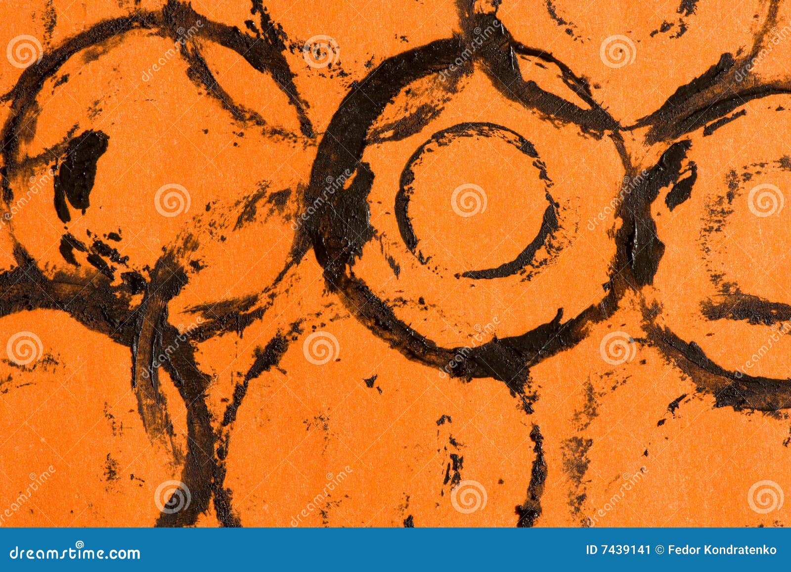 Greasy stains on paper stock image. Image of orange, grunge - 7439141