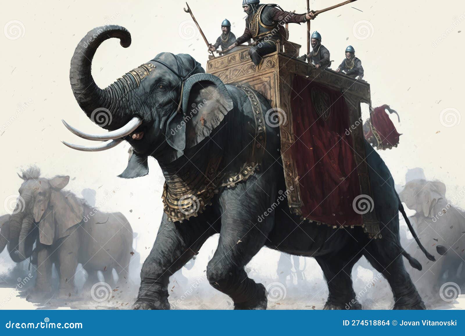 Persian War Elephants