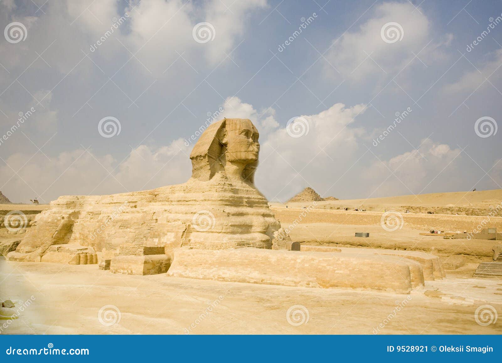 Great Ancient Sculpture of Egyptian Sphinx Stock Image - Image of cairo ...