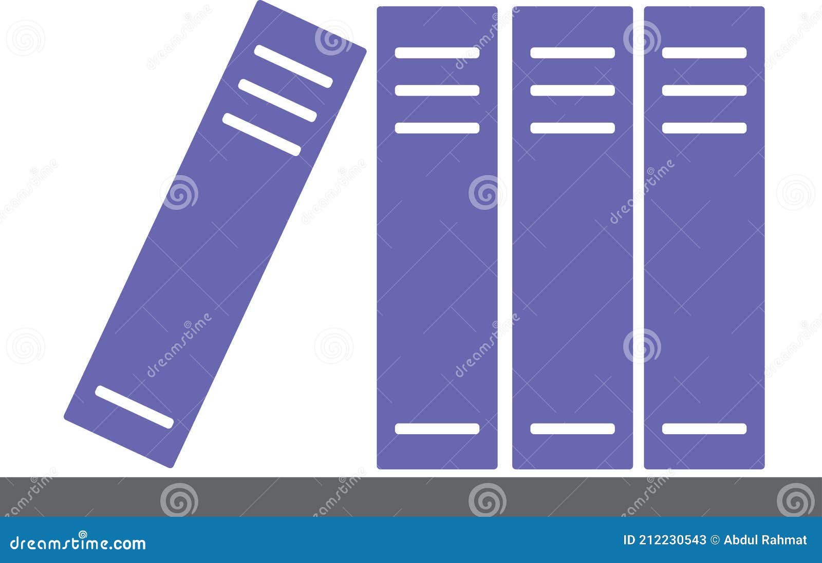 ARCHIVE FOLDER VECTOR ILLUSTRATION FLAT DESIGN Stock Vector ...