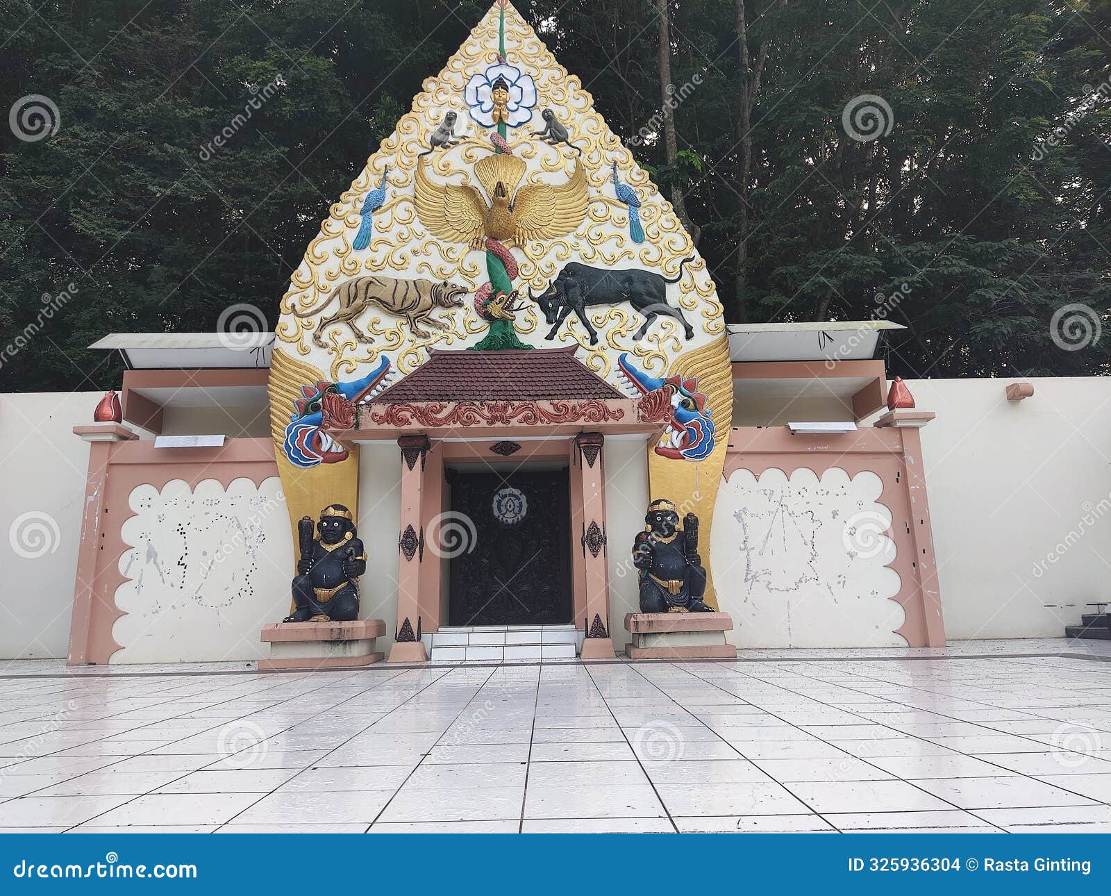 Great Art Building from Java Island Stock Photo - Image of island, java ...