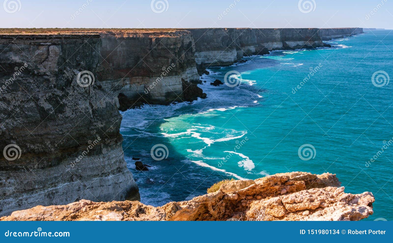 The Great Australian Bight - South Australia Stock Photo - Image of ...