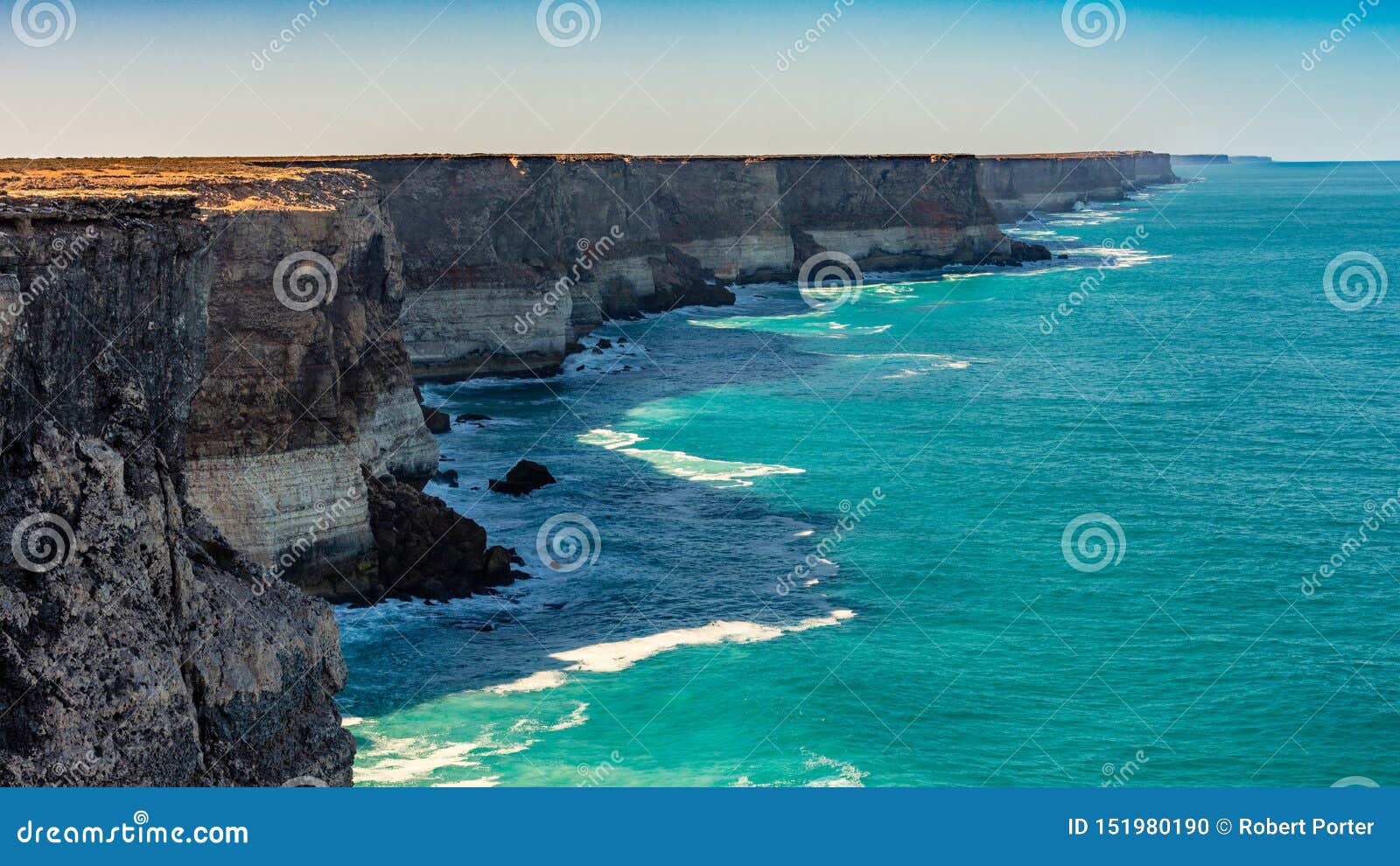 The Great Australian Bight - South Australia Stock Photo - Image of ...