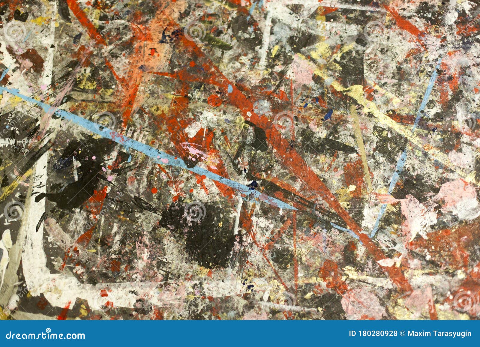 Great Background or Texture with Several Layers of Paint Stock Photo ...