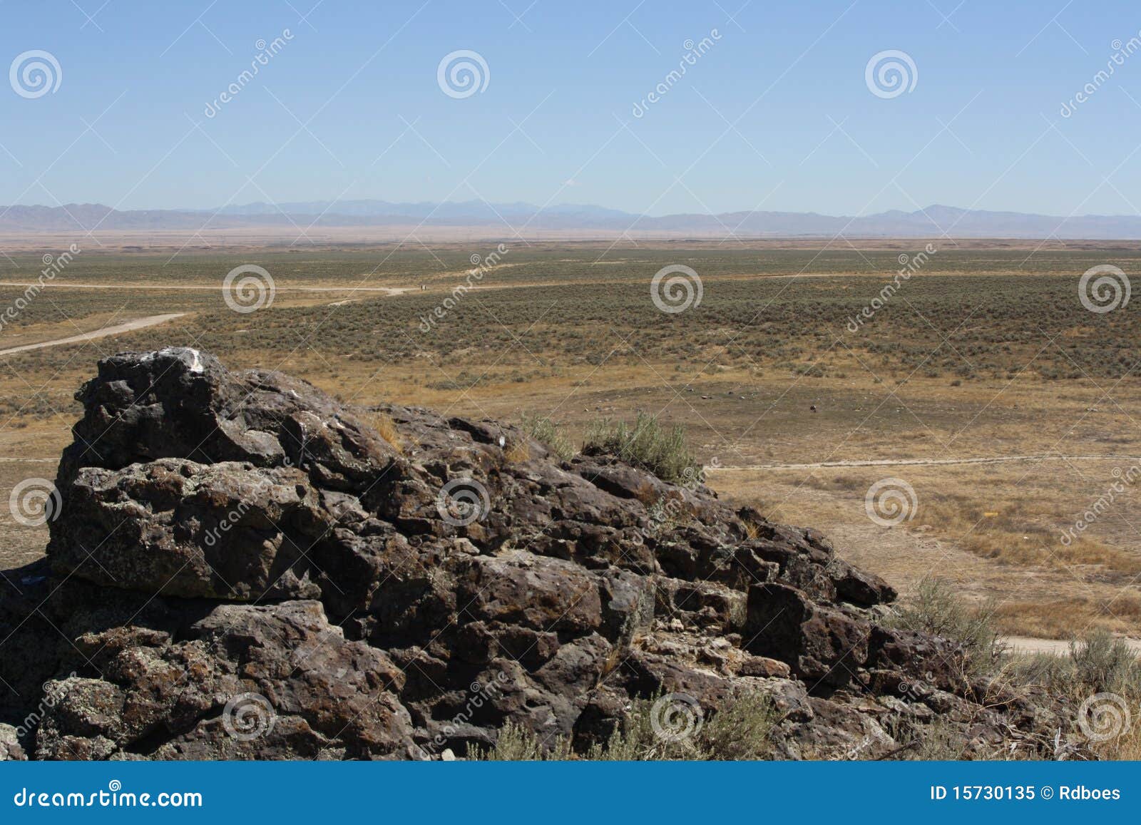 Great Basin Desert II stock image. Image of frontier - 15730135