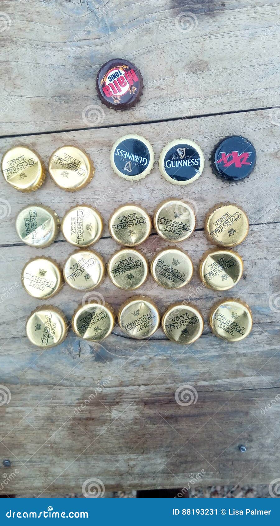 Great beer cas caps editorial photo. Image of button - 88193231