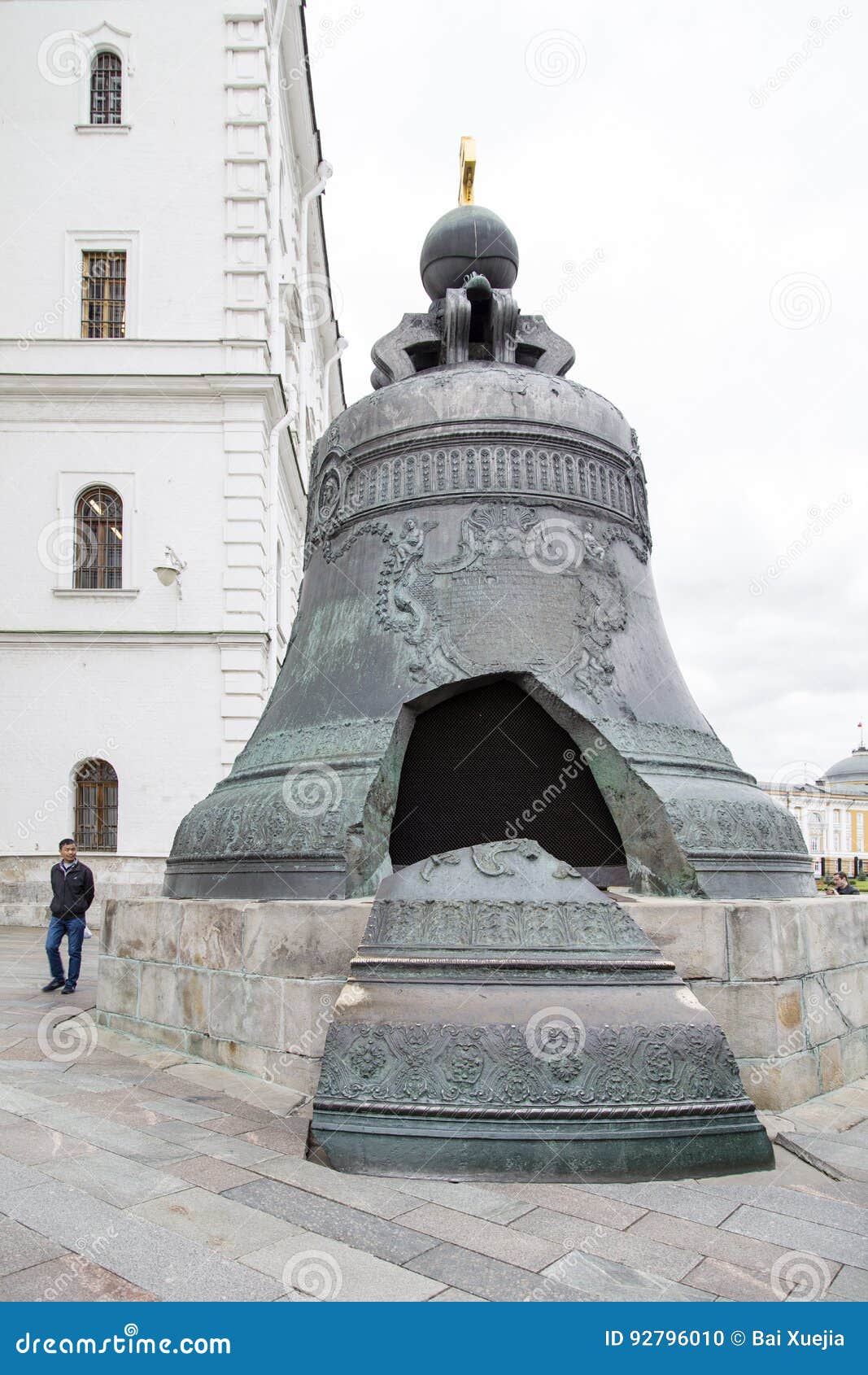 Great Bell in Moscow Kremiln Editorial Image - Image of moscow, bell ...