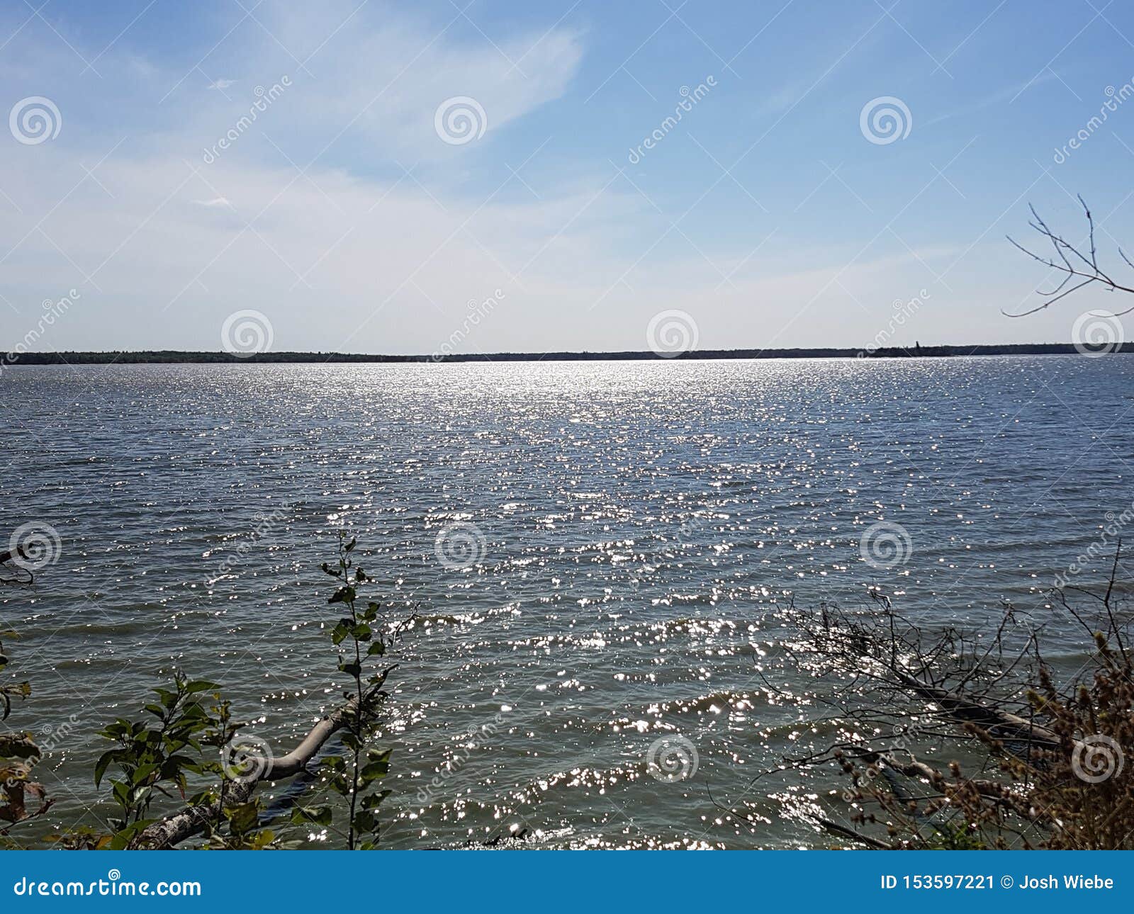 Great blue expanse stock image. Image of expanse, water - 153597221