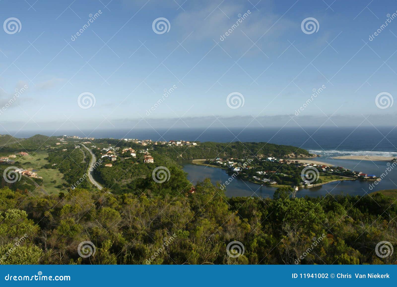 Great Brak River Town 2 stock photo. Image of beaches - 11941002