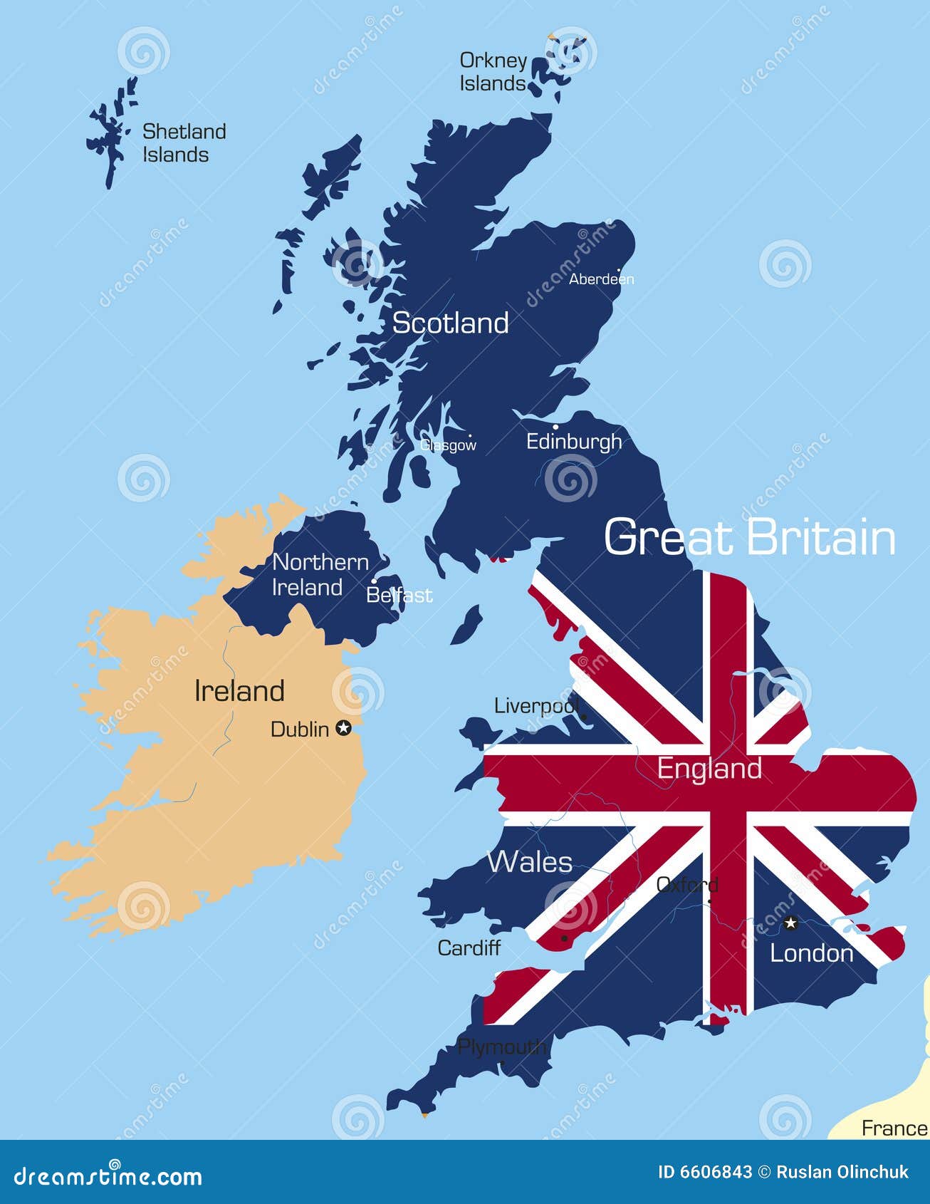 Great Britain stock vector. Illustration of vector, country - 6606843