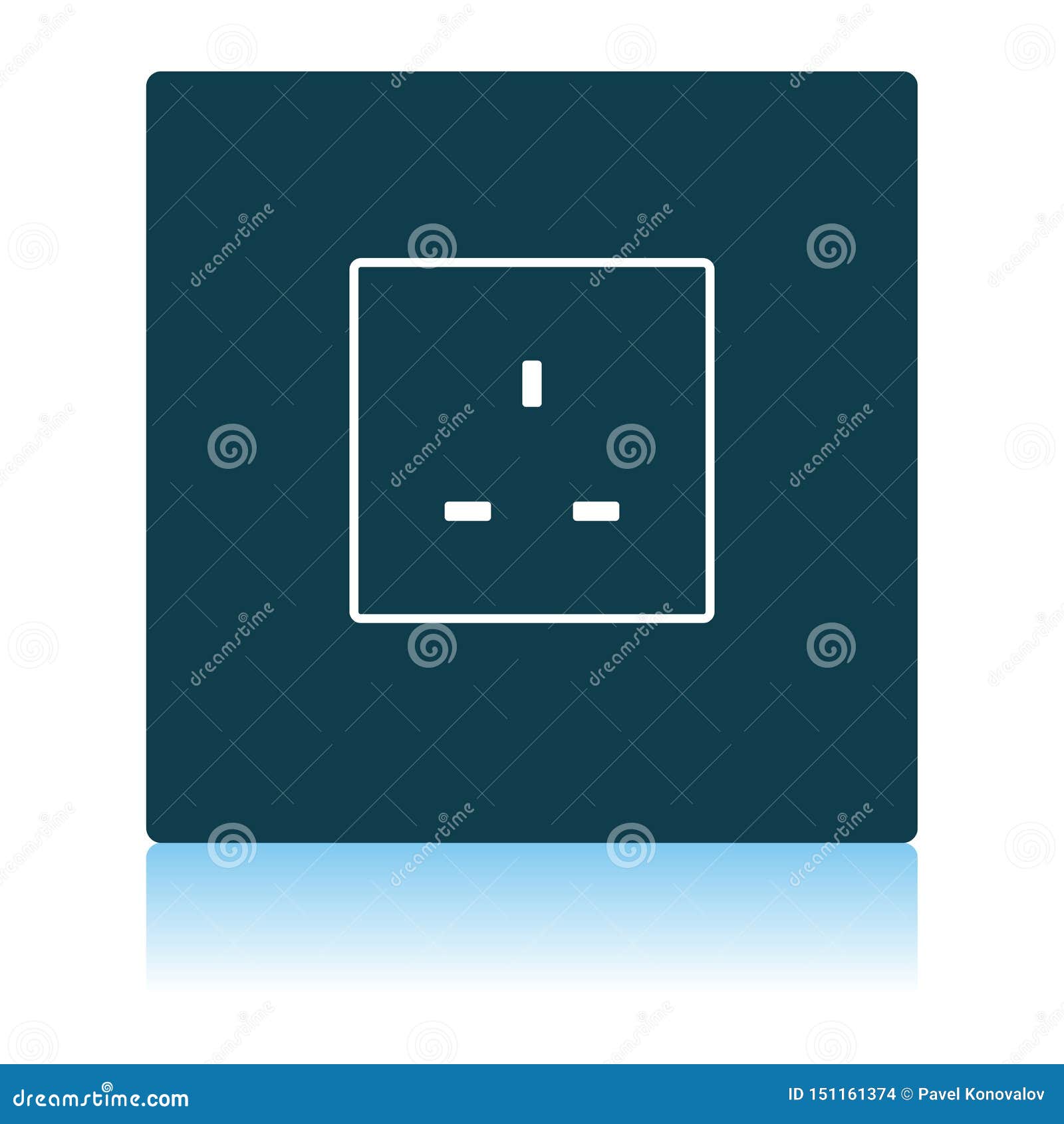Great Britain Electrical Socket Icon Stock Vector - Illustration of ...