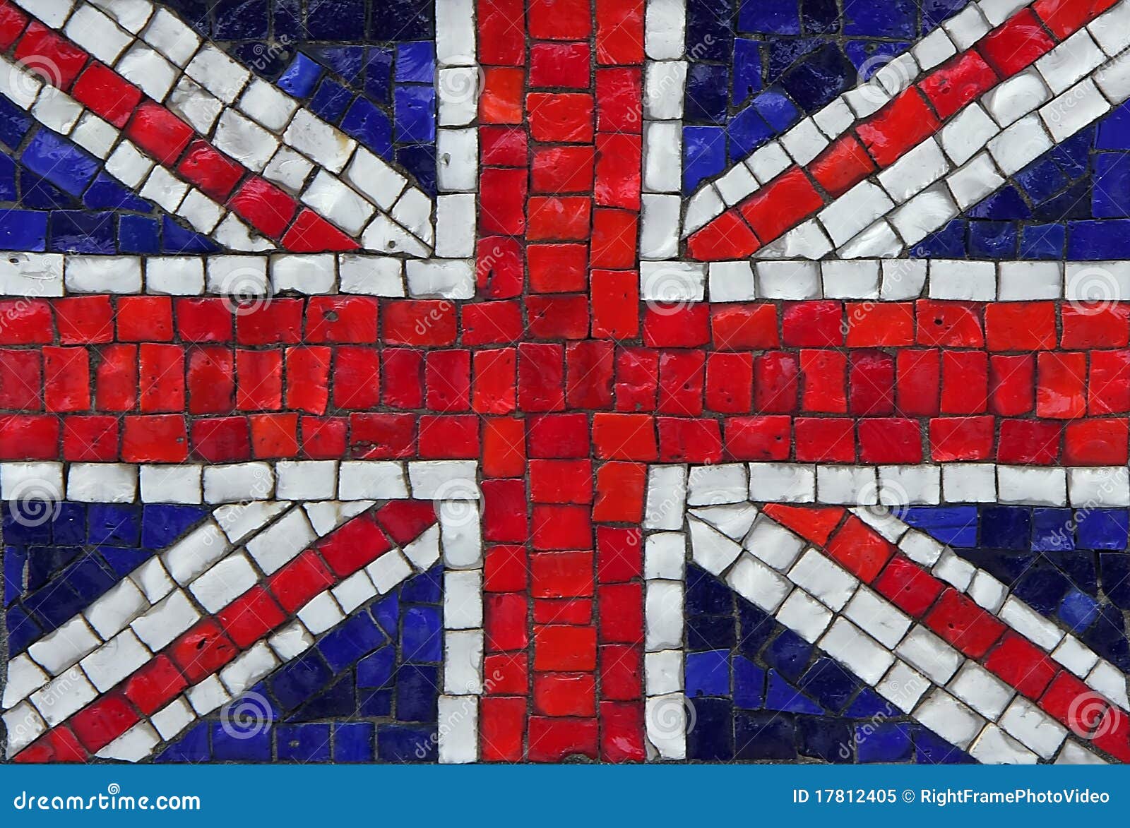 Great britain mosaic flag stock image. Image of mosaic - 17812405