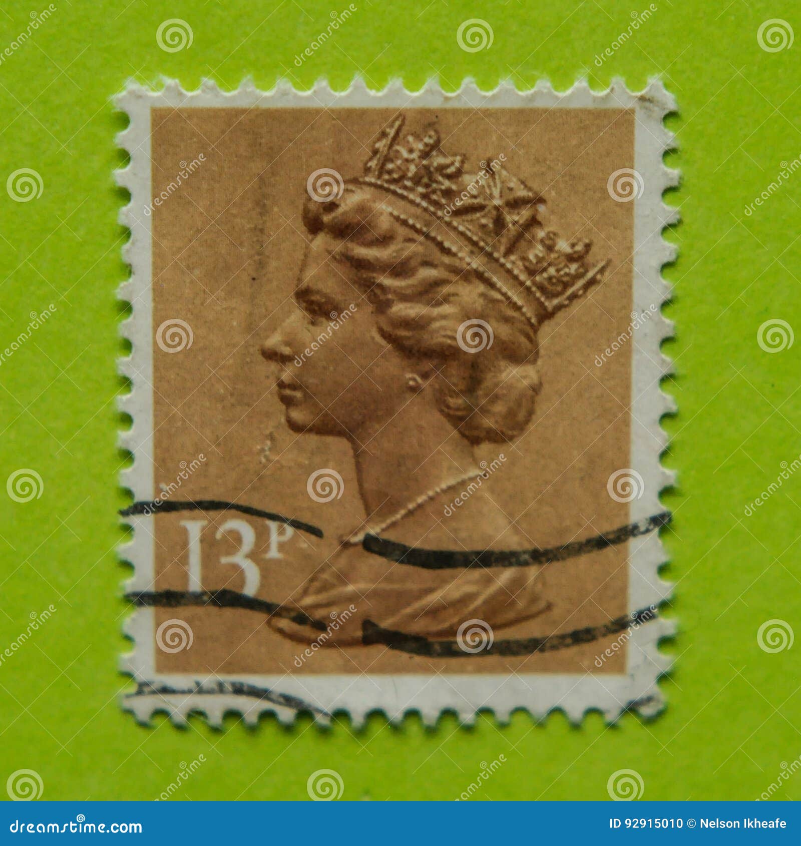 Great Britain Postage Stamp Editorial Image - Image of postcard, postal ...
