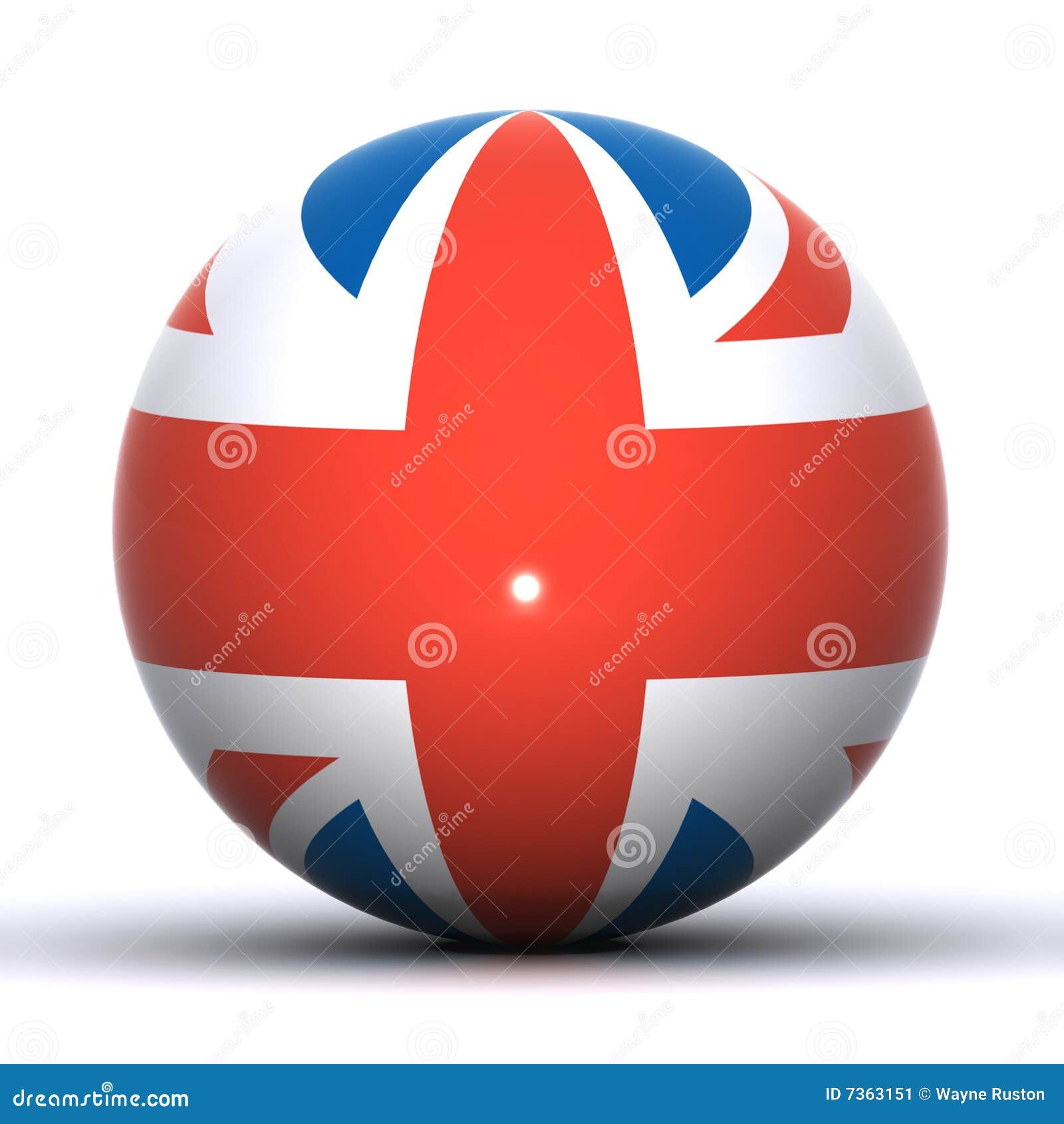 Great Britian Globe stock illustration. Illustration of stripes - 7363151