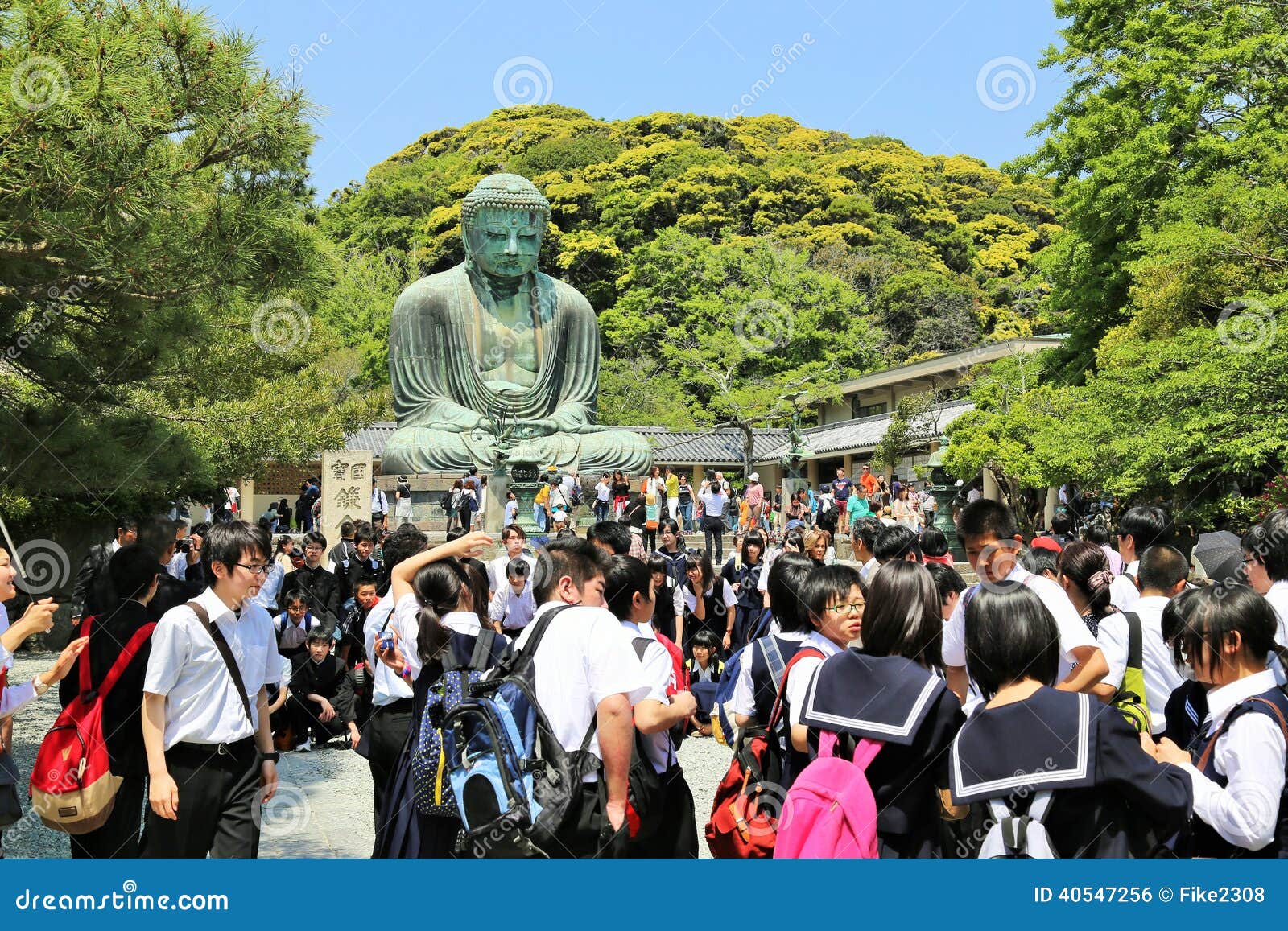 The Great Buddha of Kamakura Editorial Photo - Image of historical ...