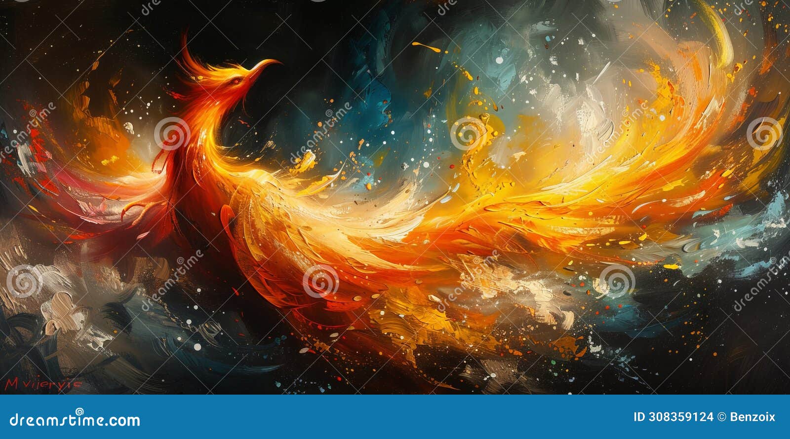 Great Chinese Paint Wall of Phoenix Art Paint. Chinese Wall Paper ...