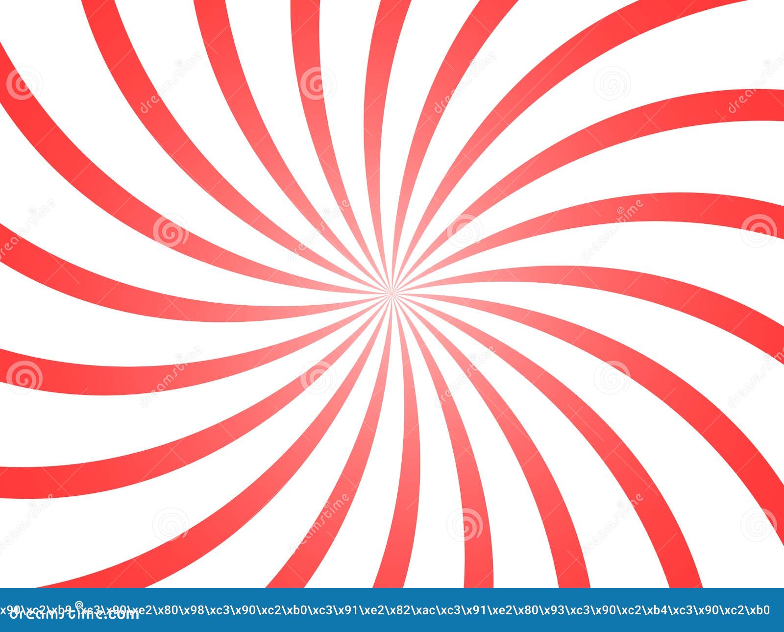 Great Circus Background Concept With Red And White Circular Rays ...