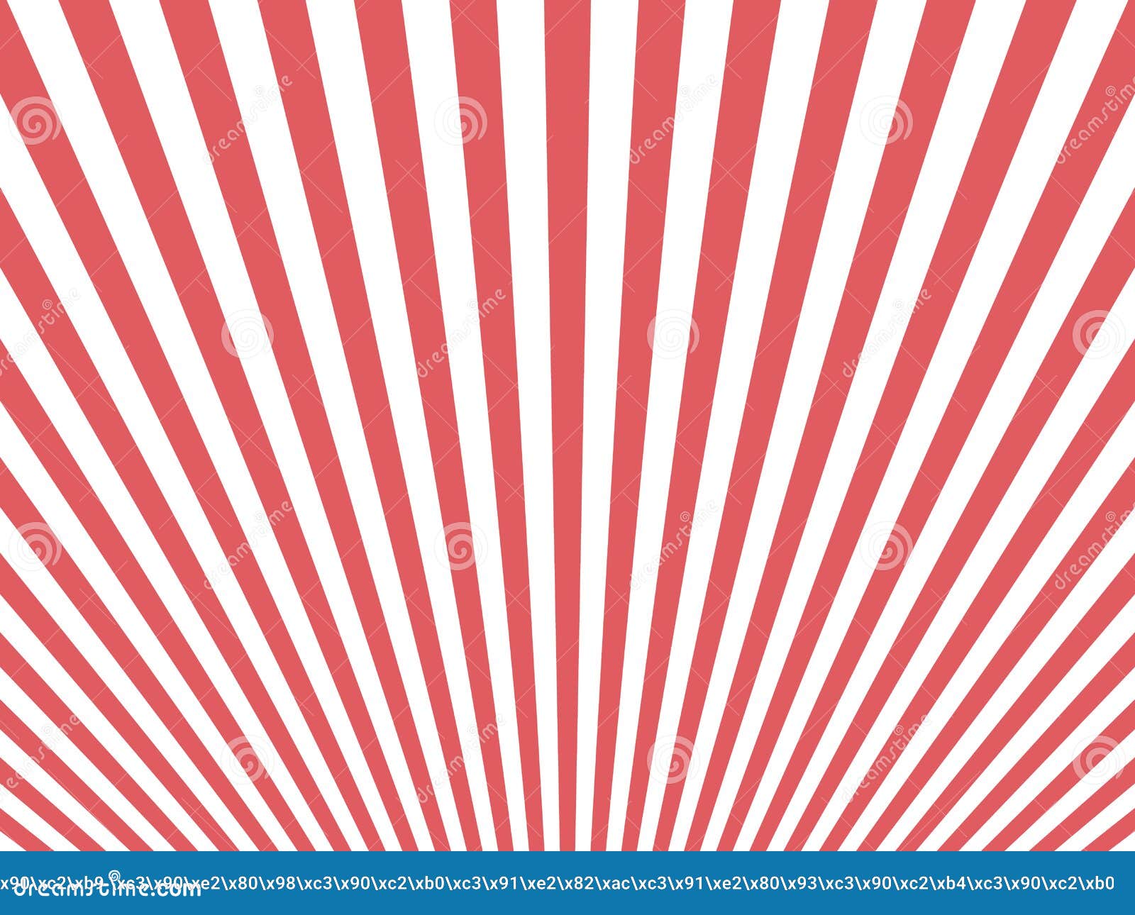 Red And White Circus Stripes