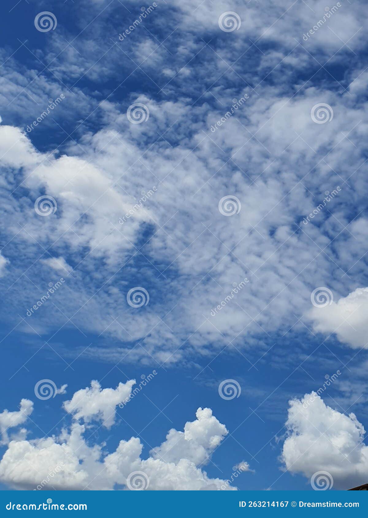Great Clouds in the Sky Very Beautiful and Relax Stock Image - Image of ...