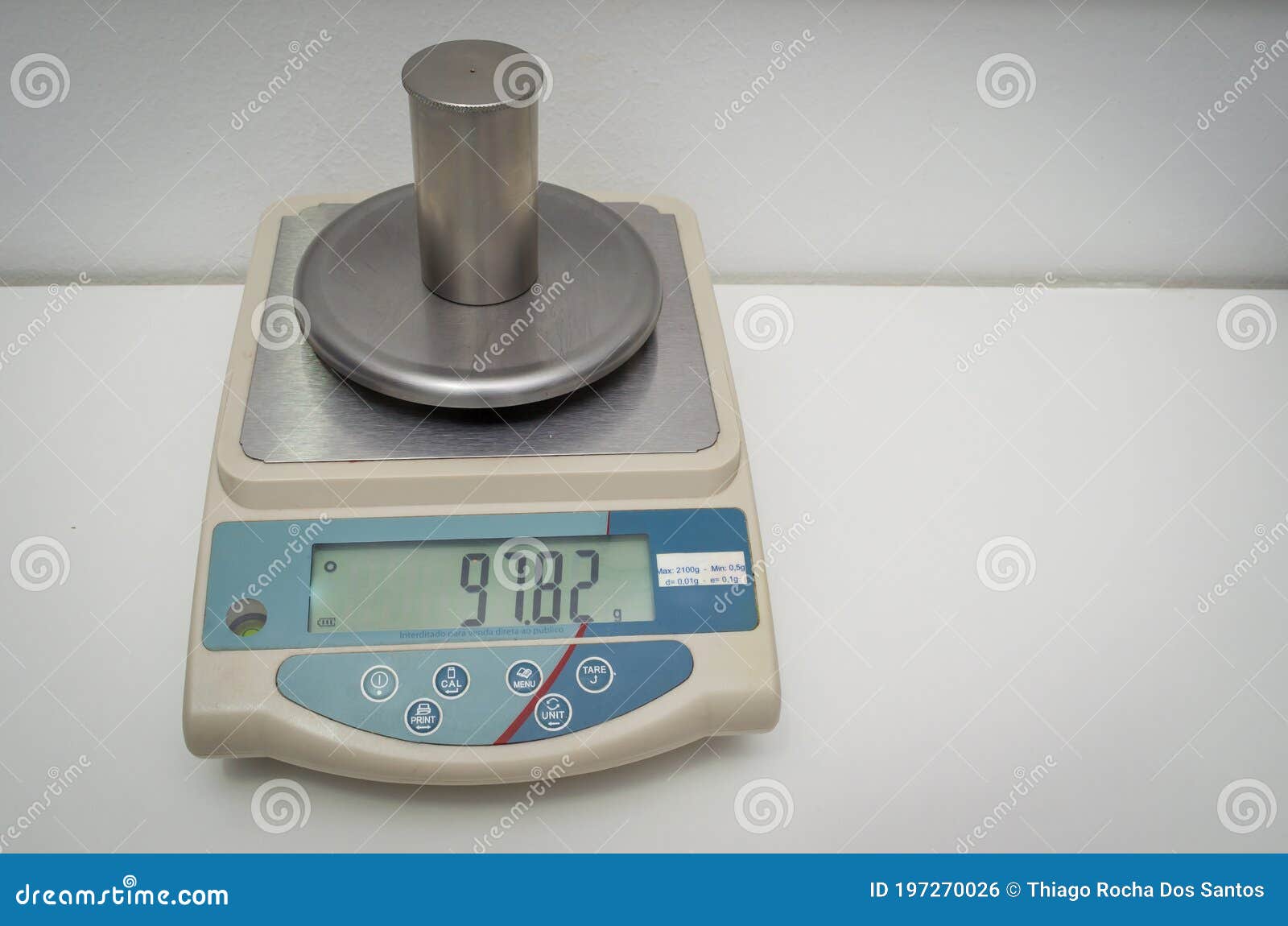Great Concept of Research and Development, Hand Measuring the Density ...