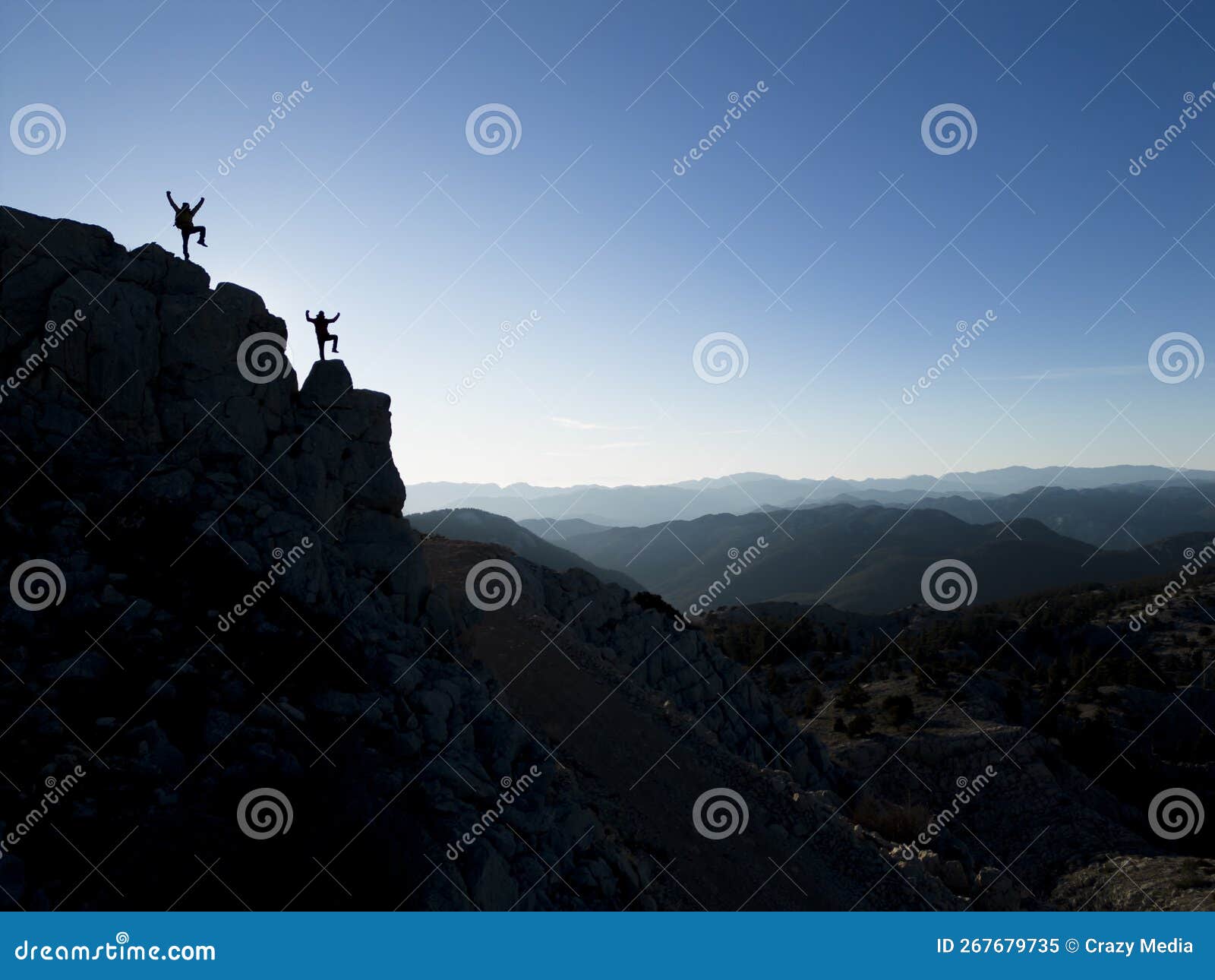 Great Concepts and Amazing Nature Liberating People Stock Image - Image ...