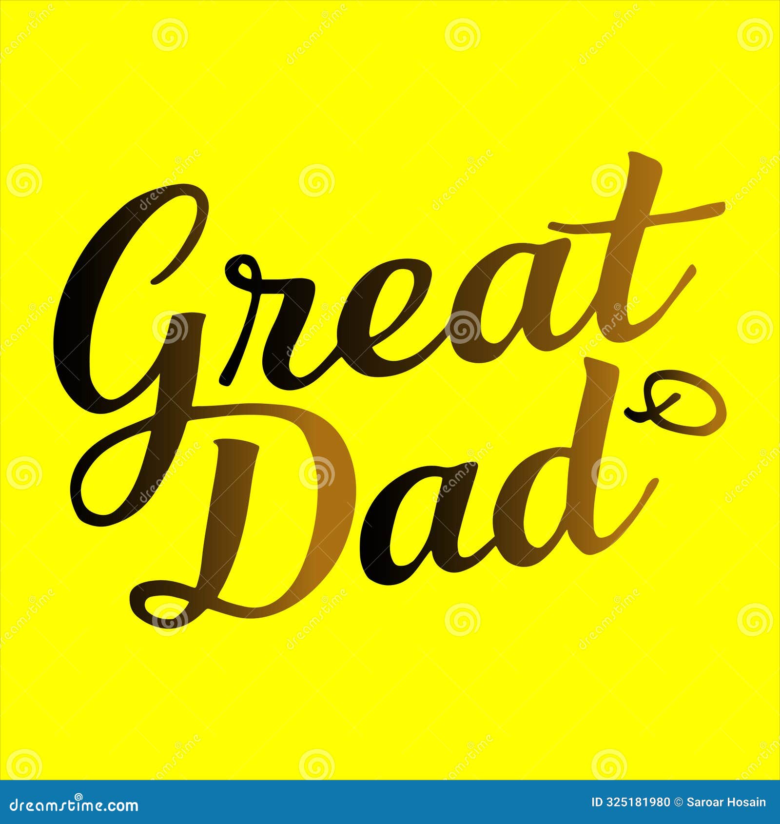 Great Dad 0010 File stock vector. Illustration of dedicated - 325181980