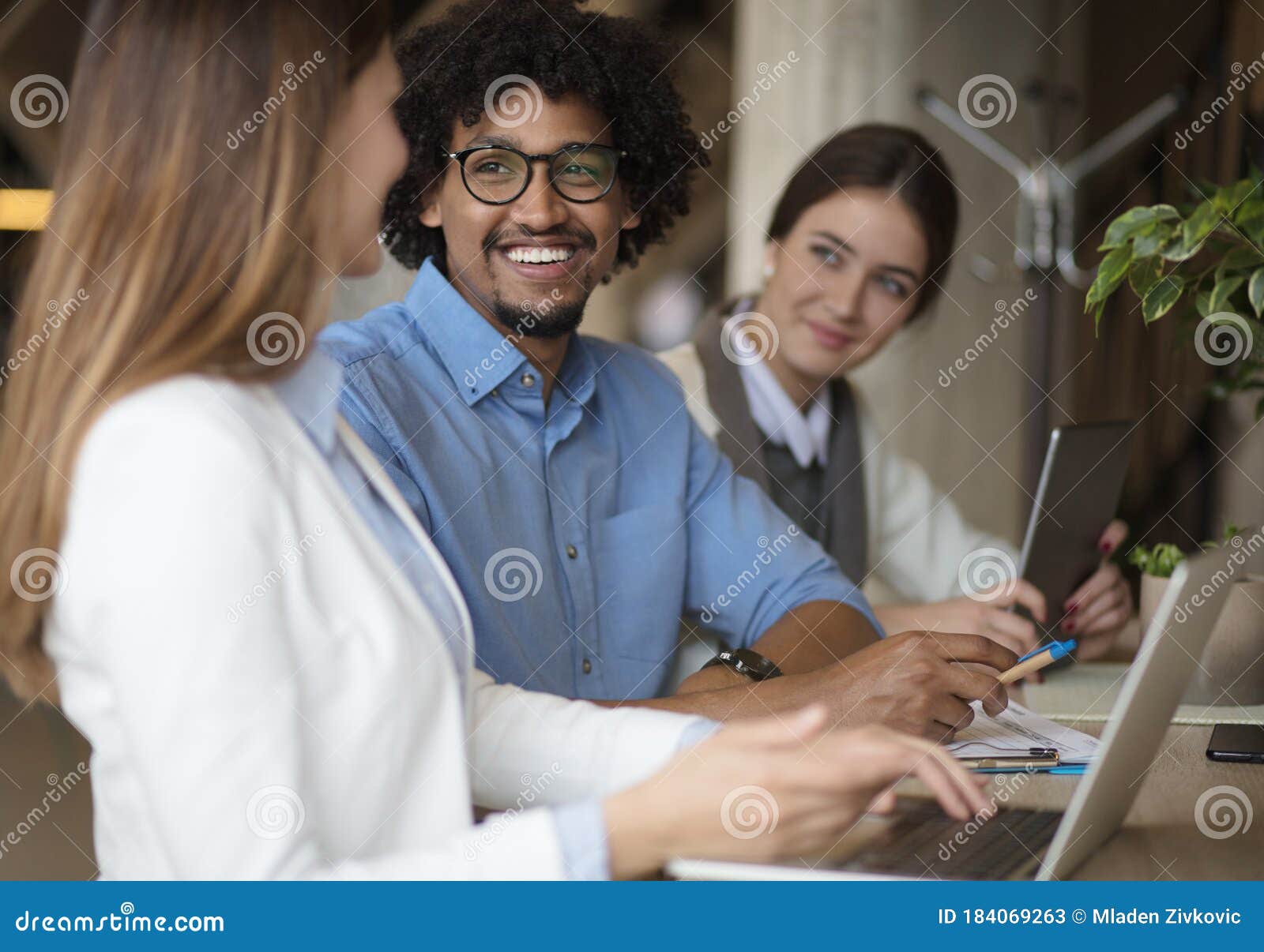 Great day in the office stock image. Image of happy - 184069263