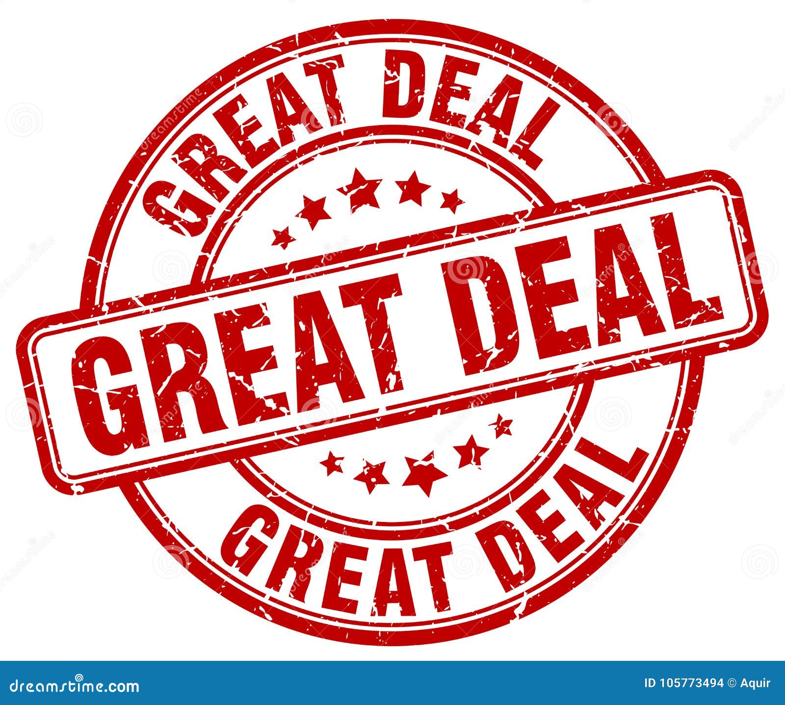 Great deal stamp stock vector. Illustration of rubber - 105773494