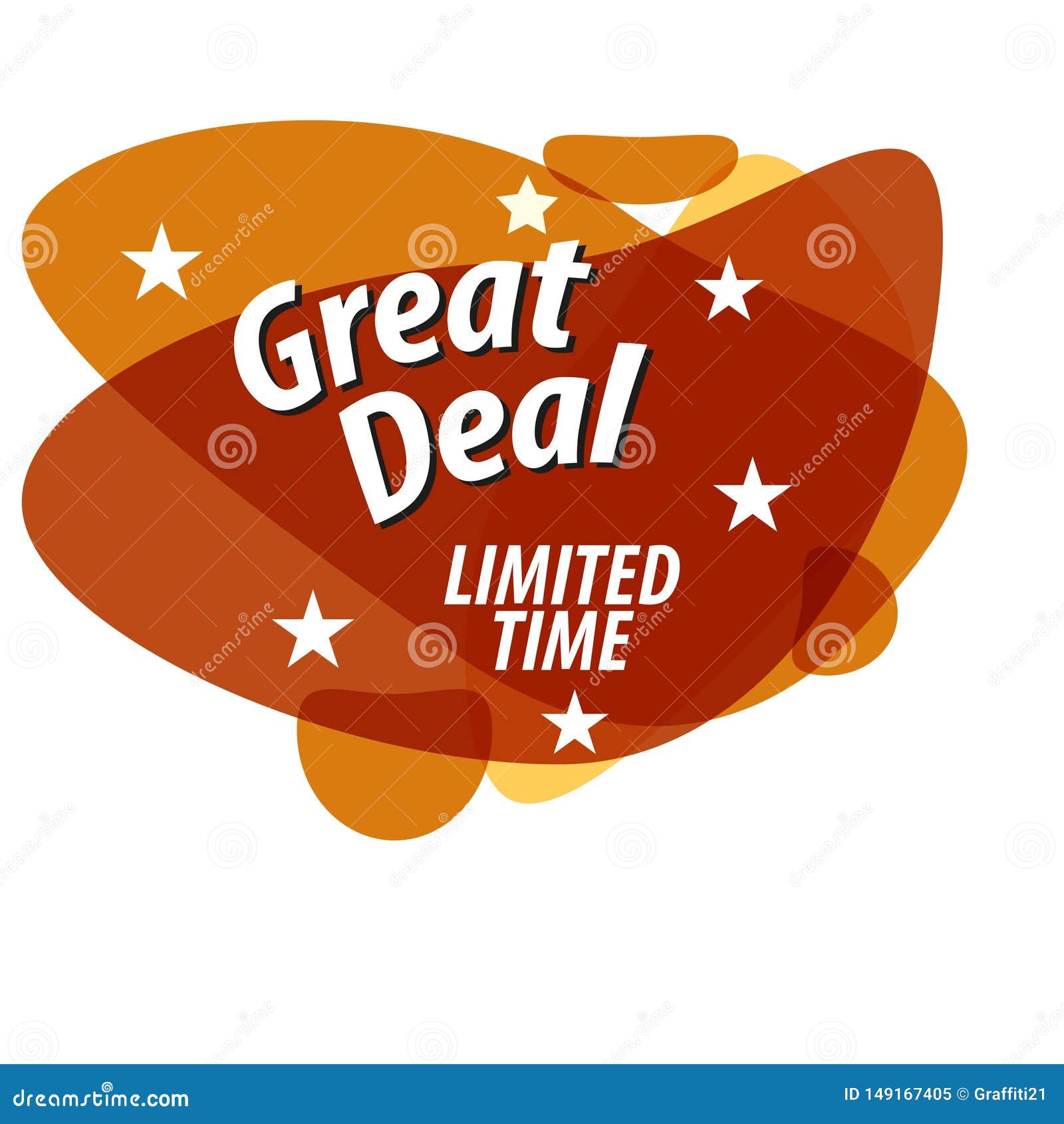 Great Deals Sign Illustration Design Vector EPS 10. Stock Vector ...