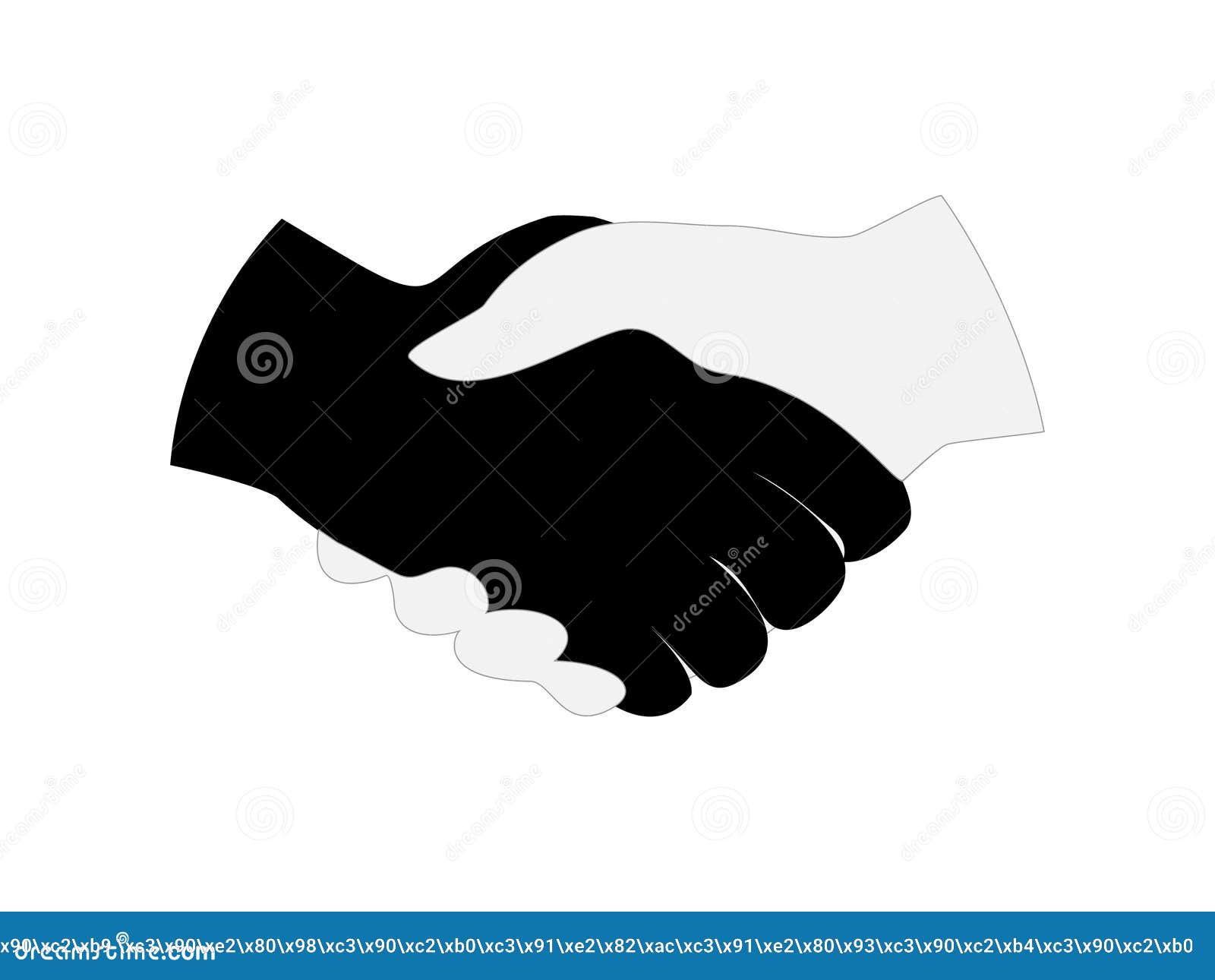 White Hands On A Blue Background. Hands Outstretched Toward The Camera ...