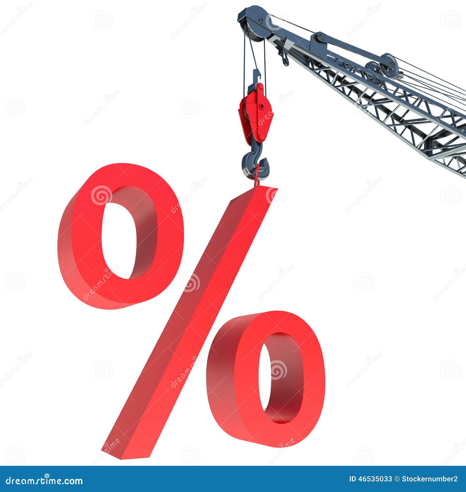 Great Discounts. 3d Illustration Stock Illustration - Illustration of ...