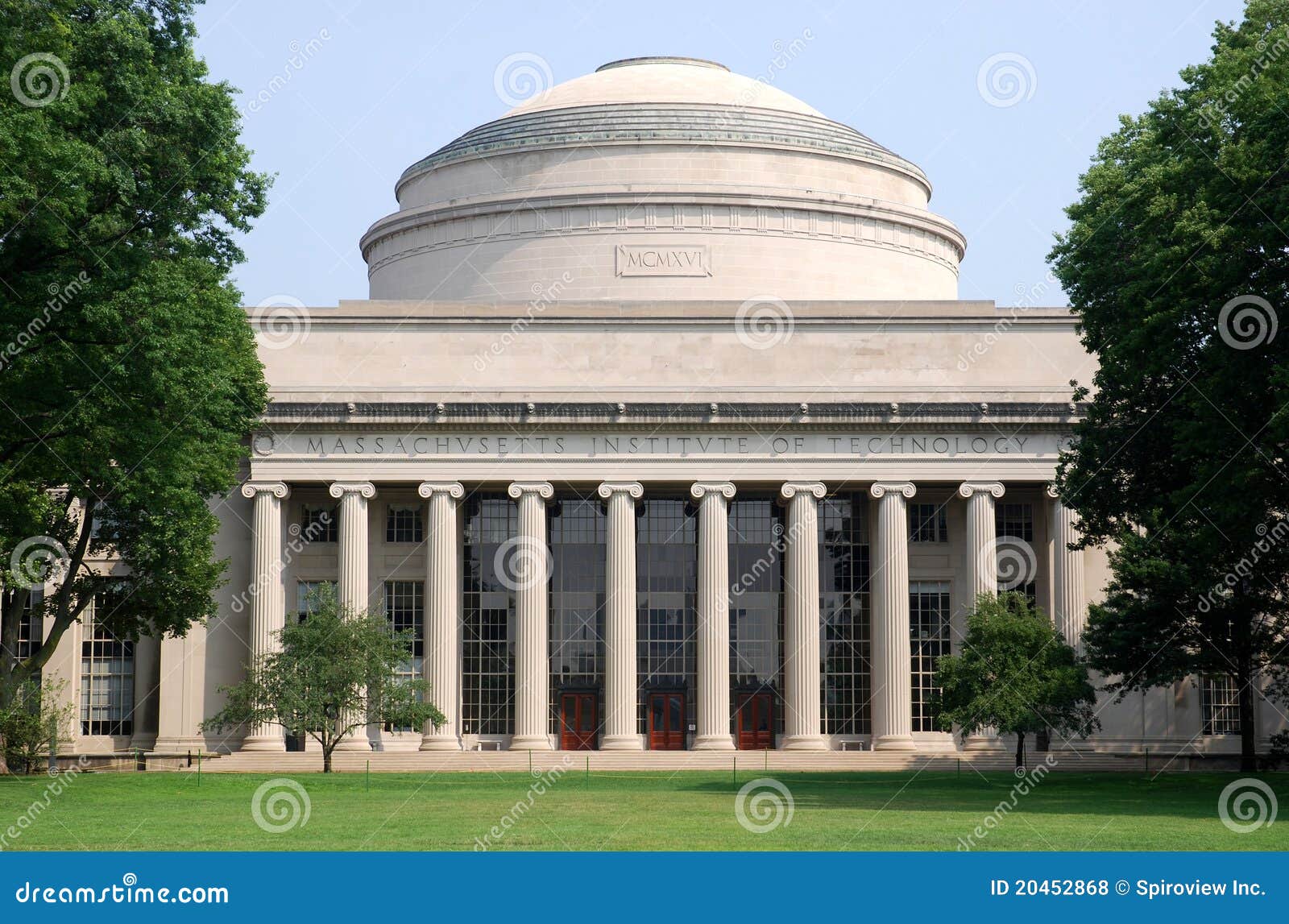 Great Dome of MIT stock photo. Image of university, boston - 20452868